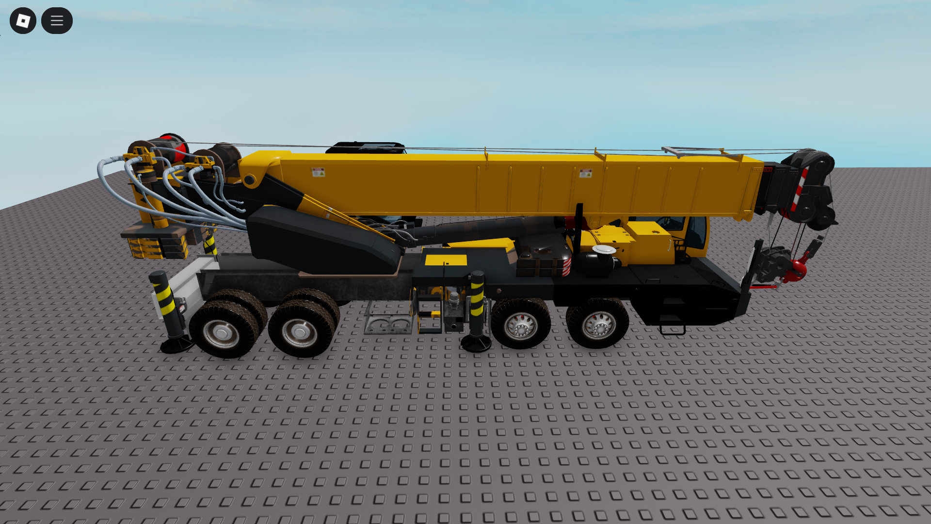 Drivable Cement Truck with Interior – Roblox Asset