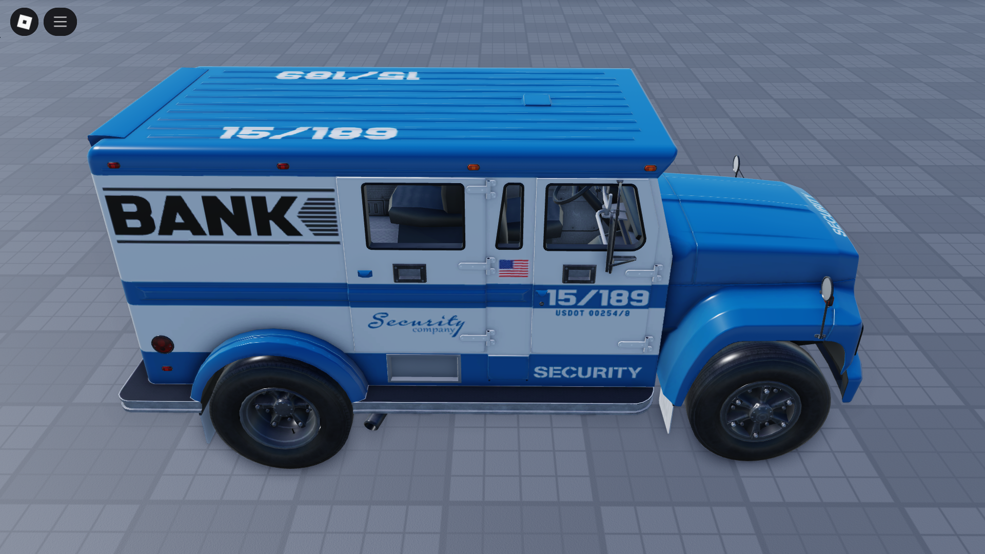 Armored Bank Truck – Drivable Roblox Heist Vehicle