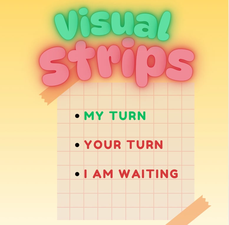 Visual Strips(“My Turn / Your Turn/ I Am Waiting”) - Payhip