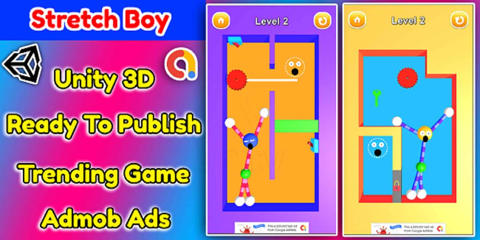 Stretch Boy Unity 3D Puzzle Game Template - Payhip