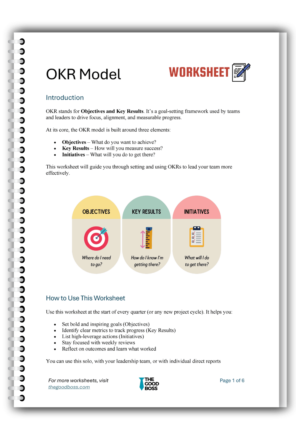 Worksheet: OKR Model