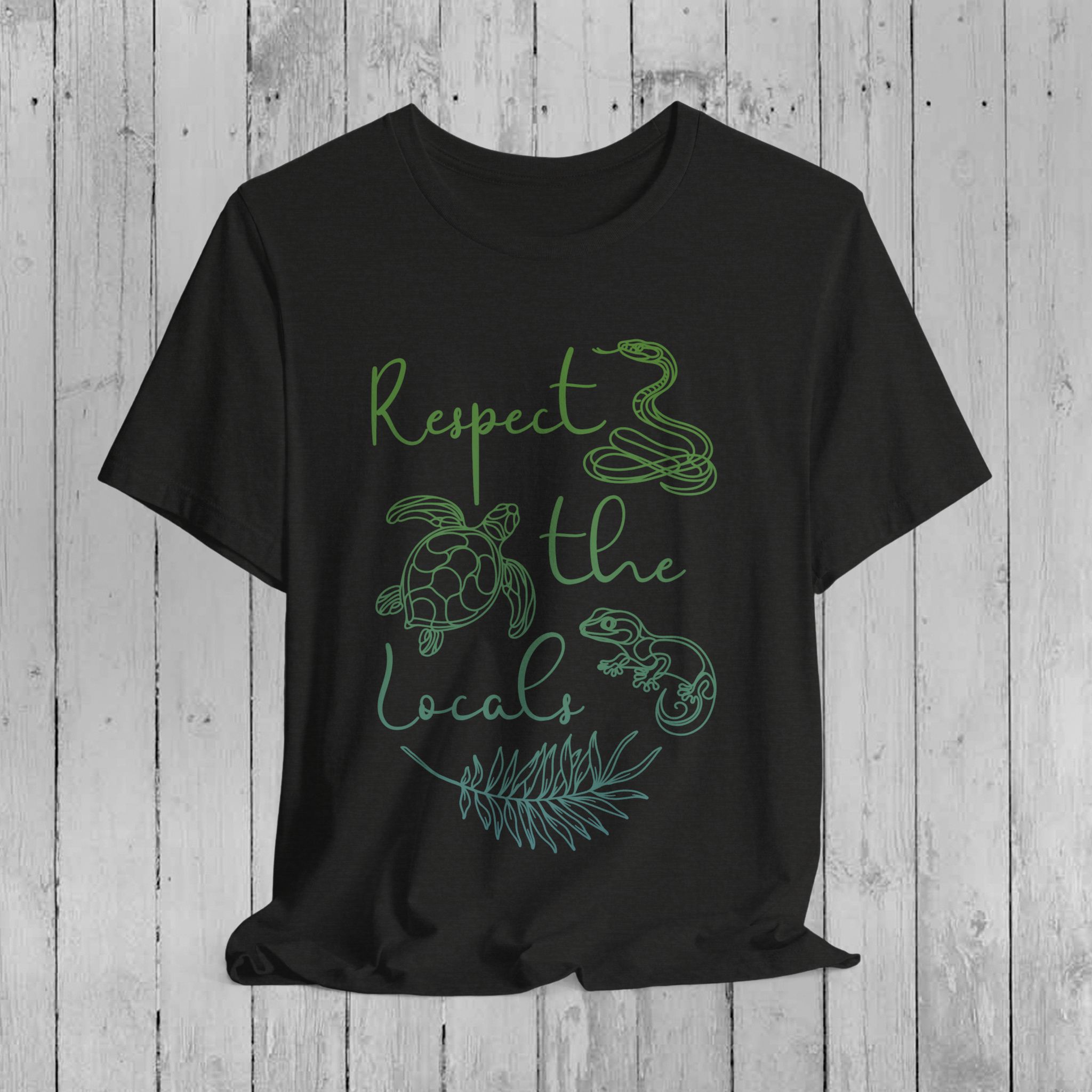 Respect The Locals | Florida Wildlife T-Shirt