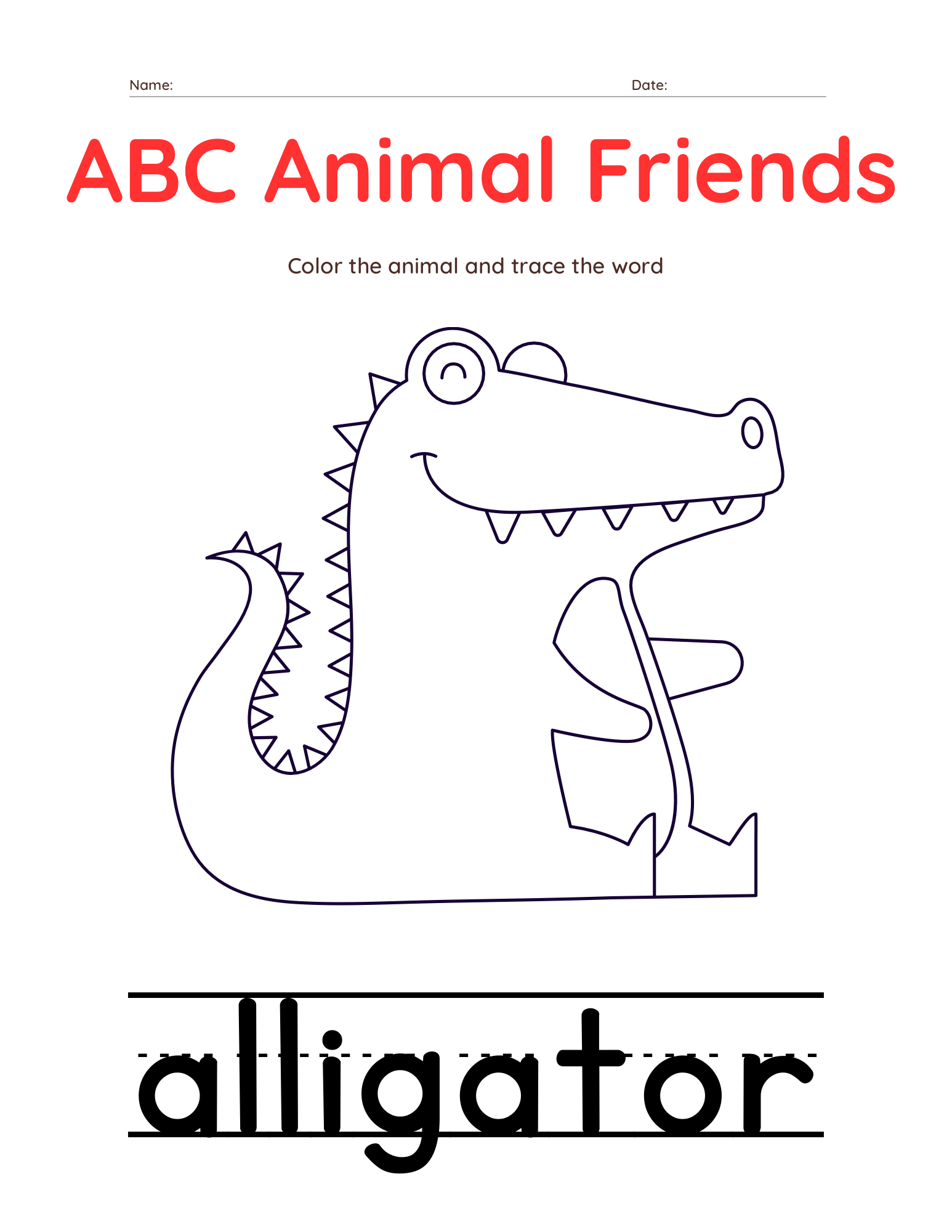 ABC Animal Friends - Payhip