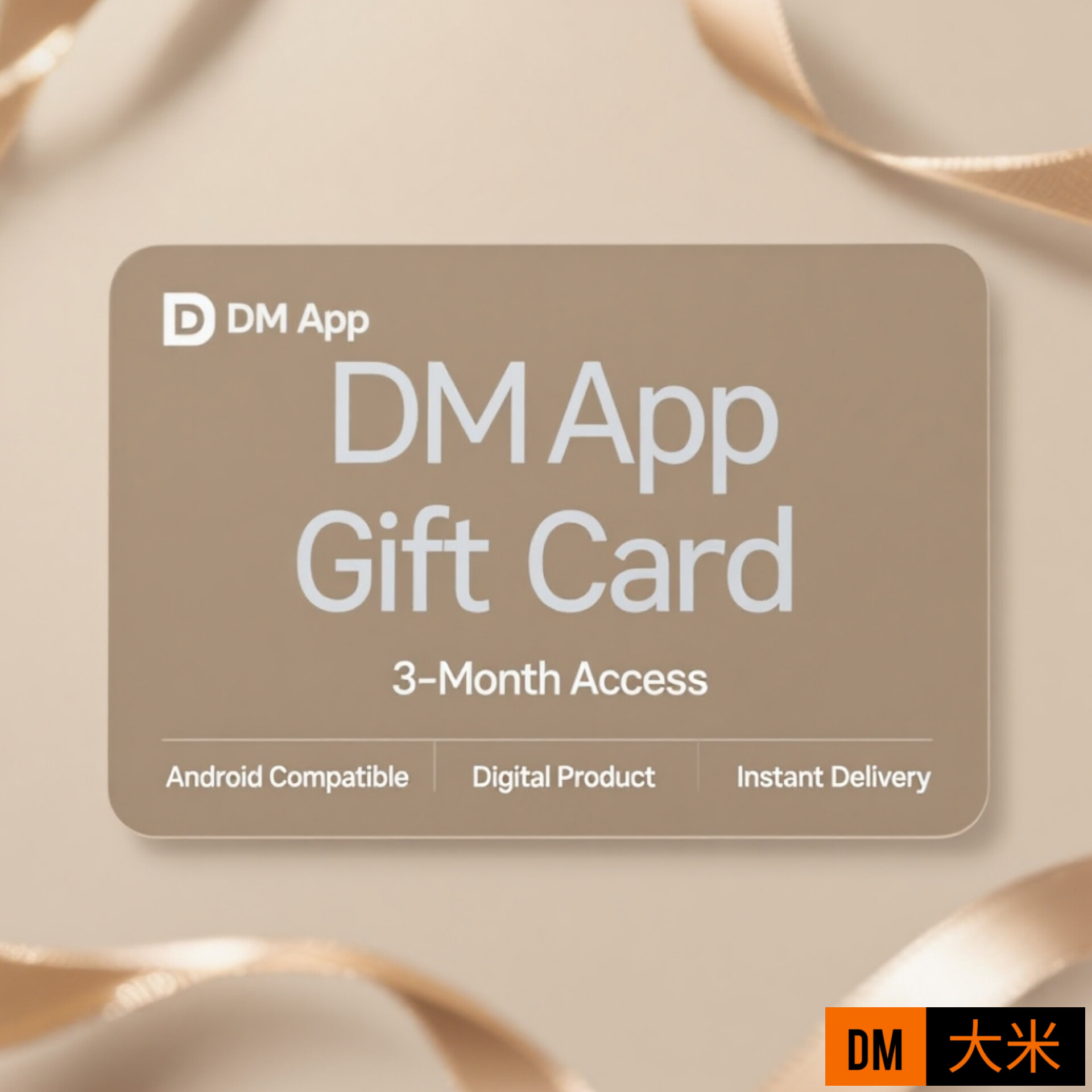 DM App Gift Card – 3-Month Access - Payhip