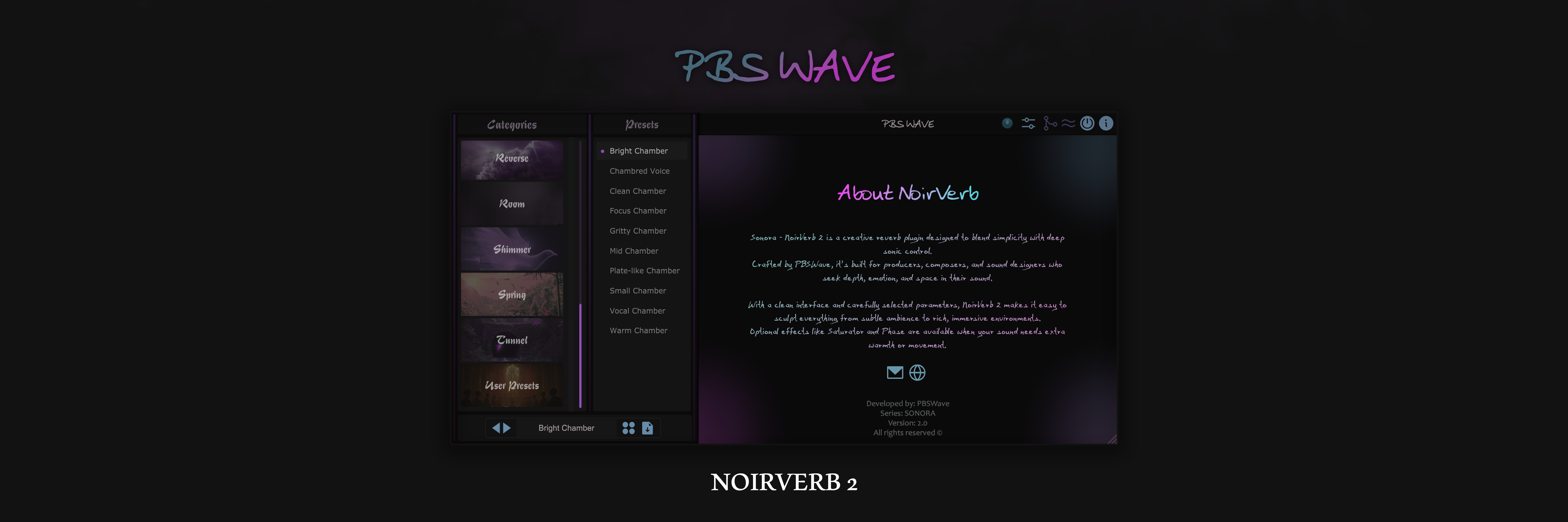 SONORA NoirVerb -VST Plugin
