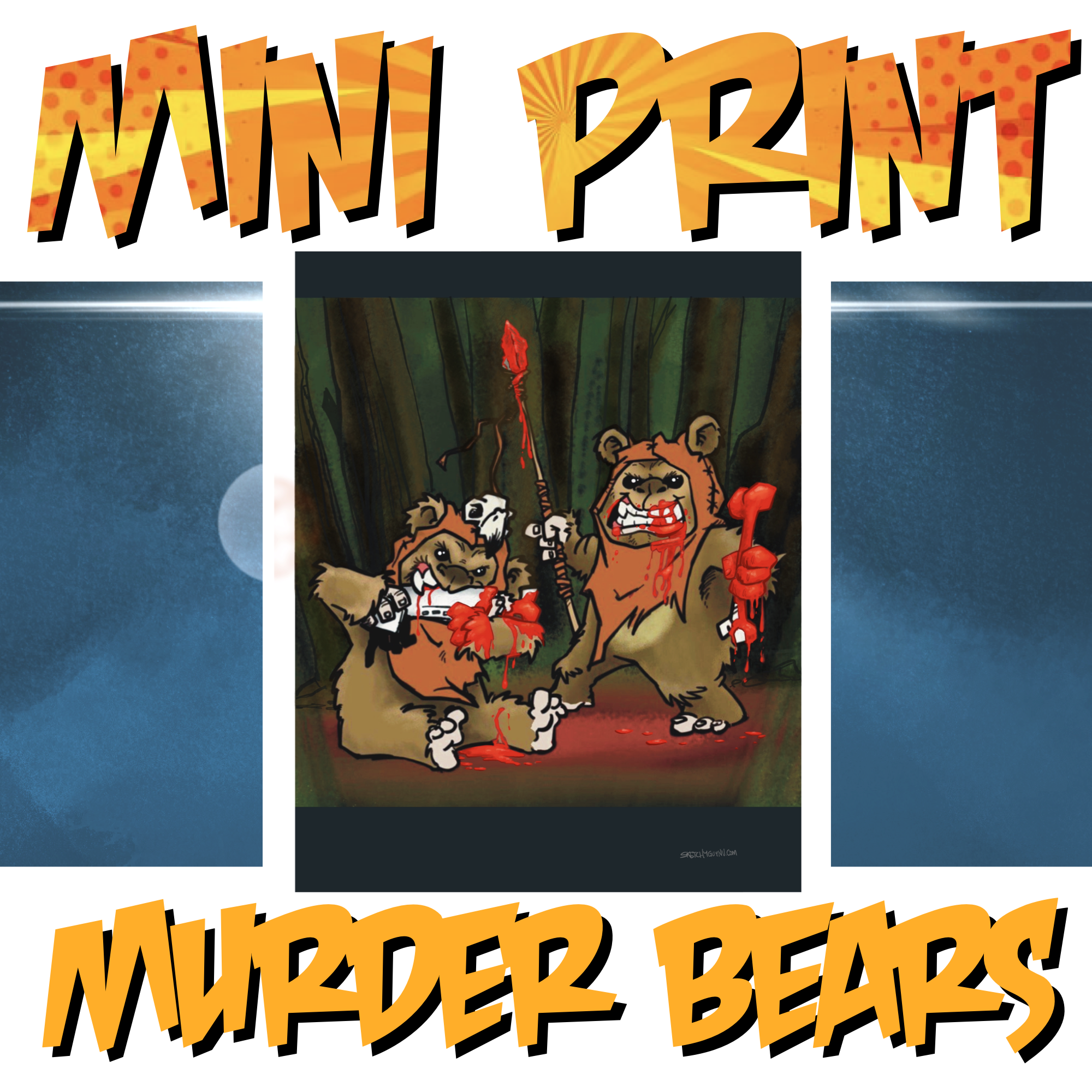 MINI PRINT MURDER BEARS - Payhip