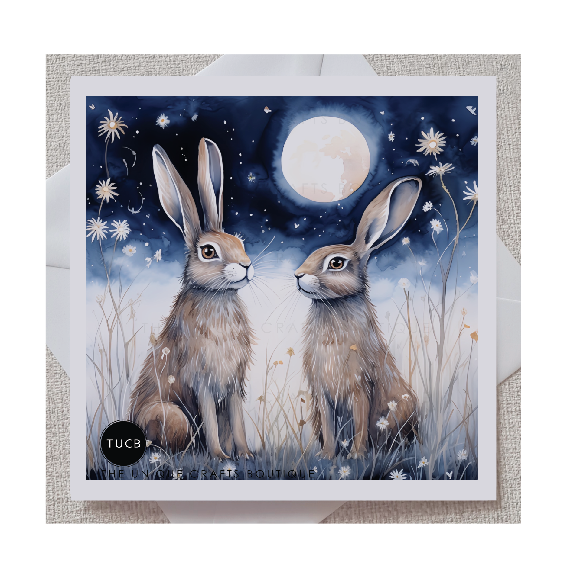 Midnight Hares - Blank - Payhip