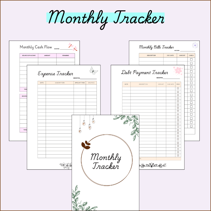 Ultimate Budget Planner PDF – 64 Pages | Track Bills, Expenses & Savings