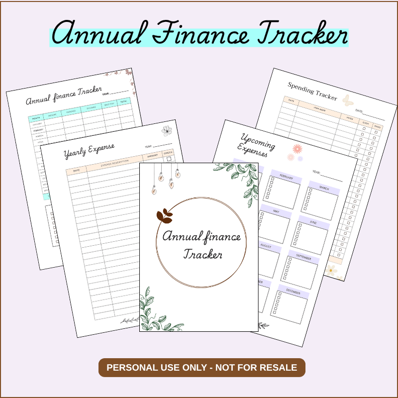 Ultimate Budget Planner PDF – 64 Pages | Track Bills, Expenses & Savings