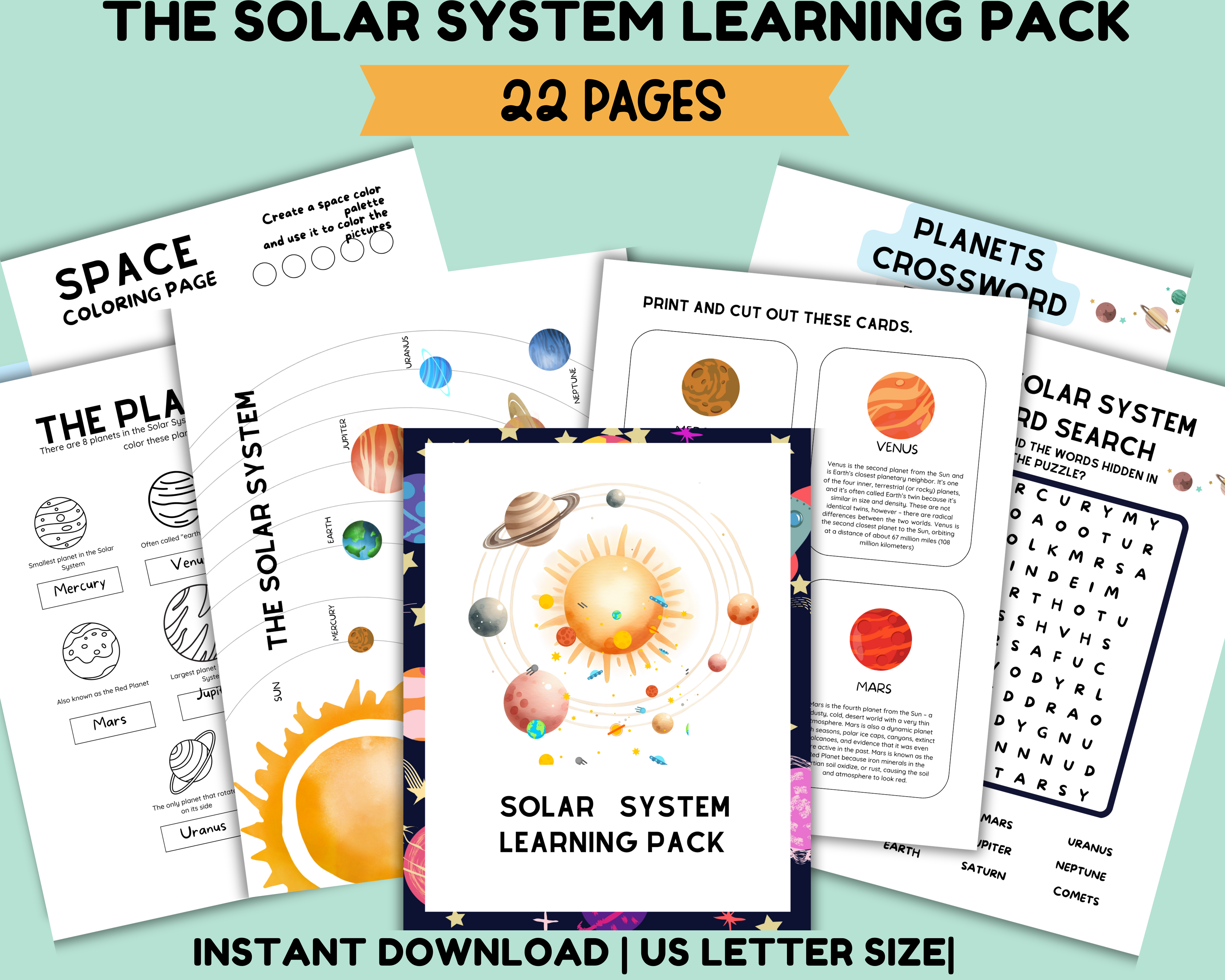 Solar System Activity Book - Payhip