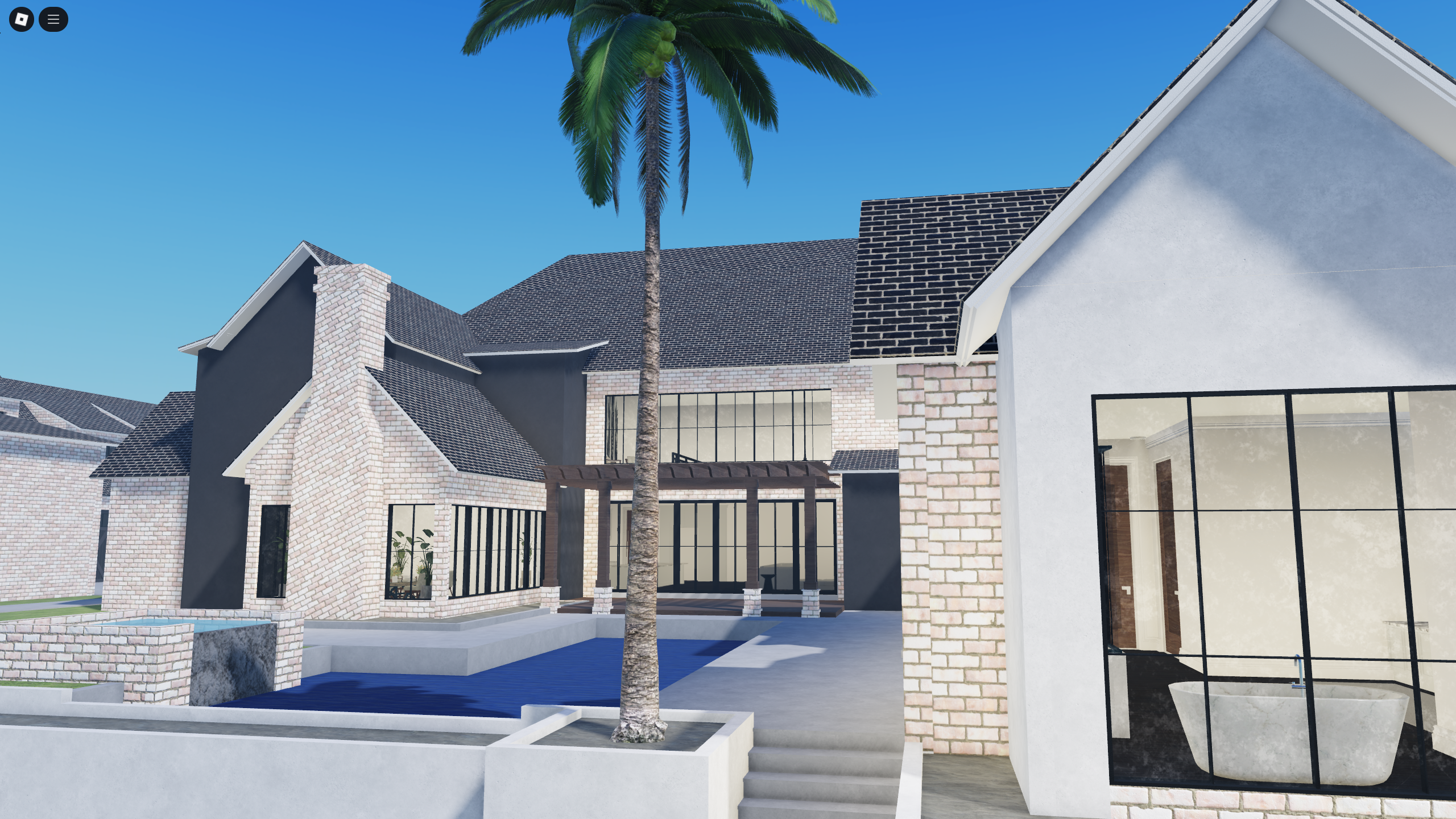 Modern Mansion – Luxury 2-Story Roblox House