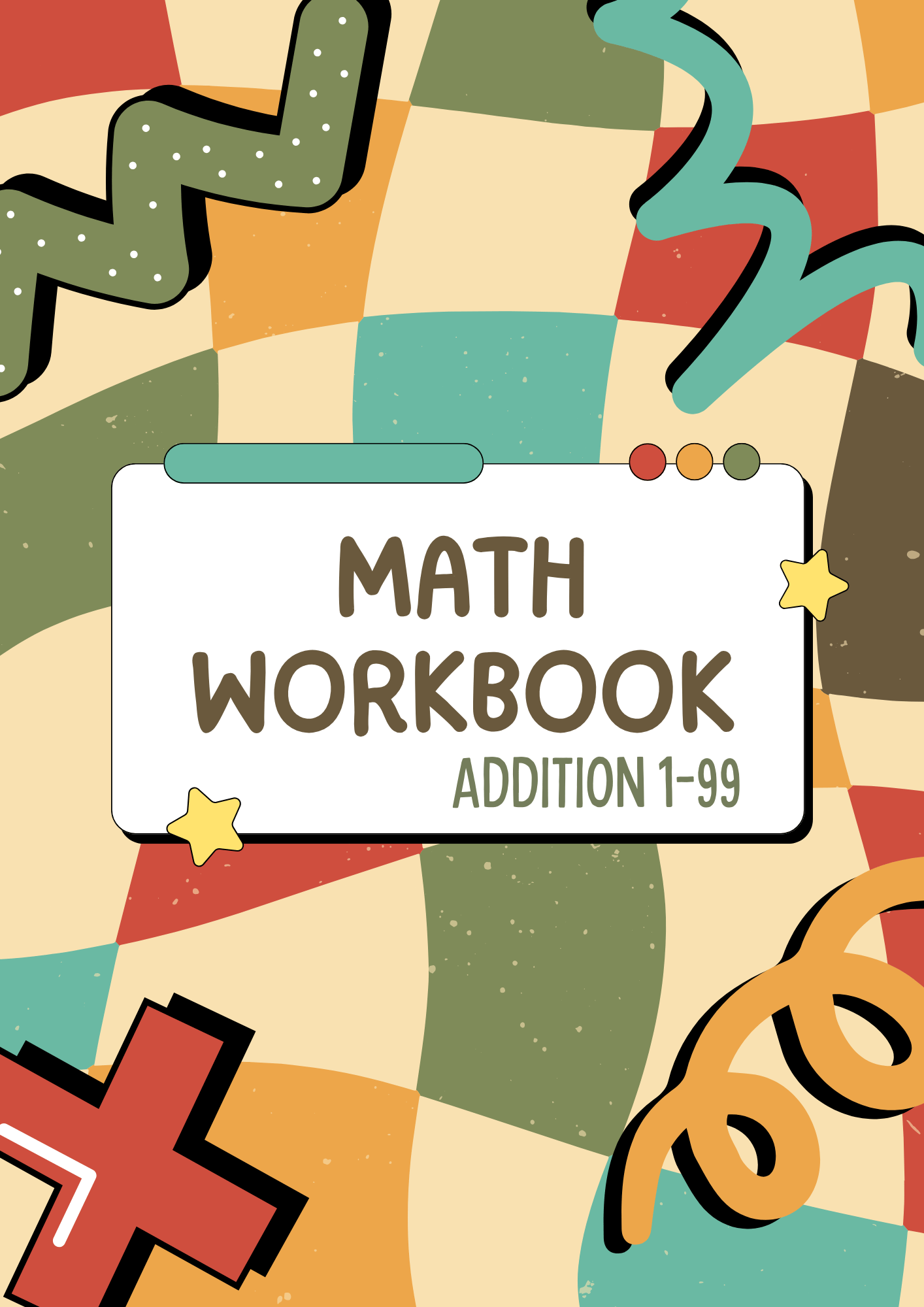Math Workbook: Mastering Subtraction 1‑99 (Printable PDF, 25 Pages, 500 ...