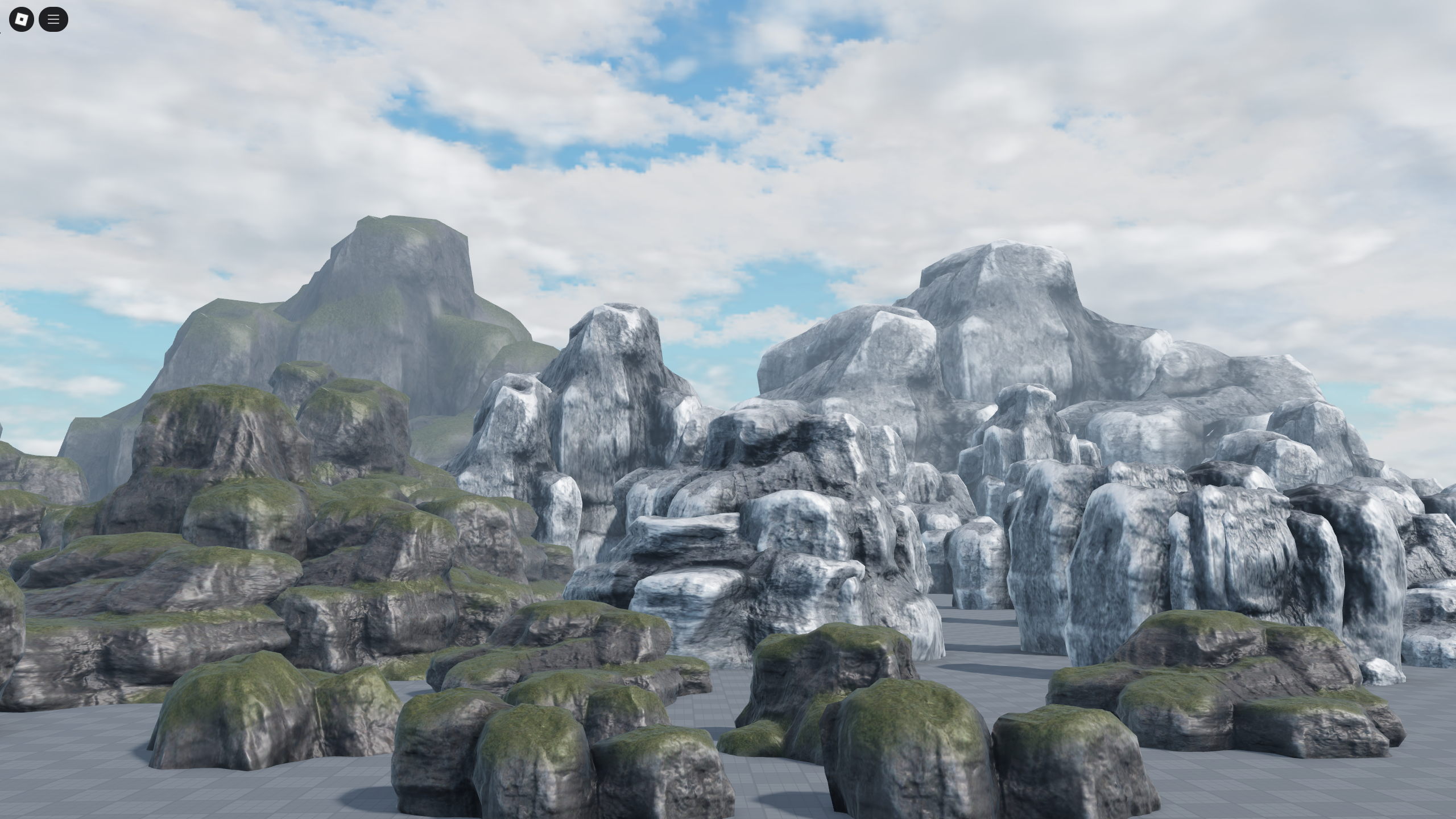 Realistic Rocks & Cliffs Pack – 80 Roblox Terrain Assets