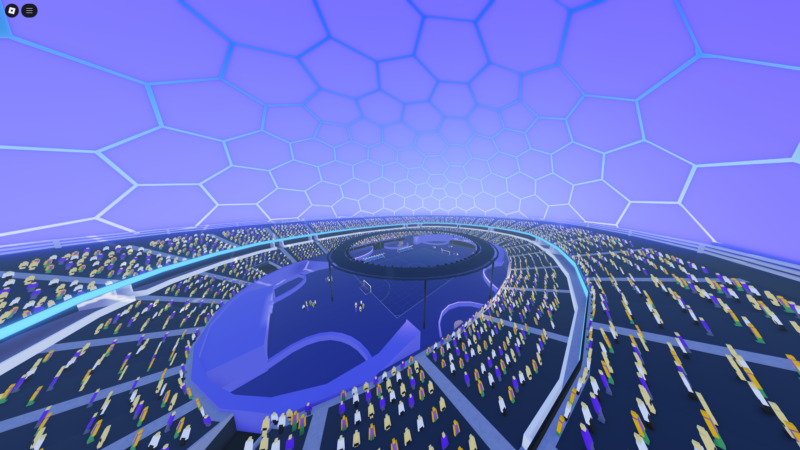 Futuristic Neon Soccer Stadium Map – Roblox Sci-Fi Football Arena