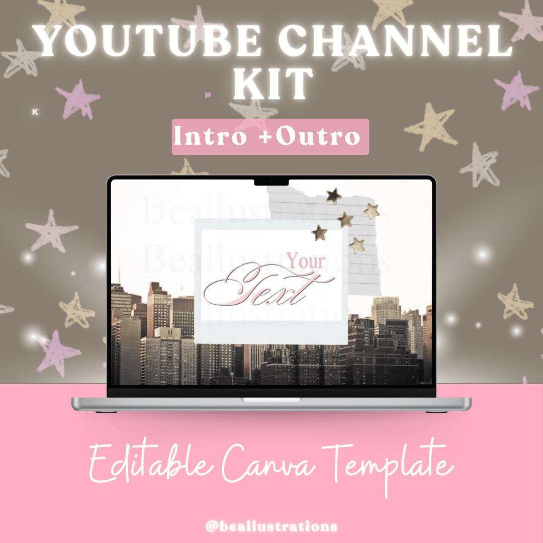 ,,Pink Essentials,, Youtube Starterpack Intro & Outro Subscribe Clip ...