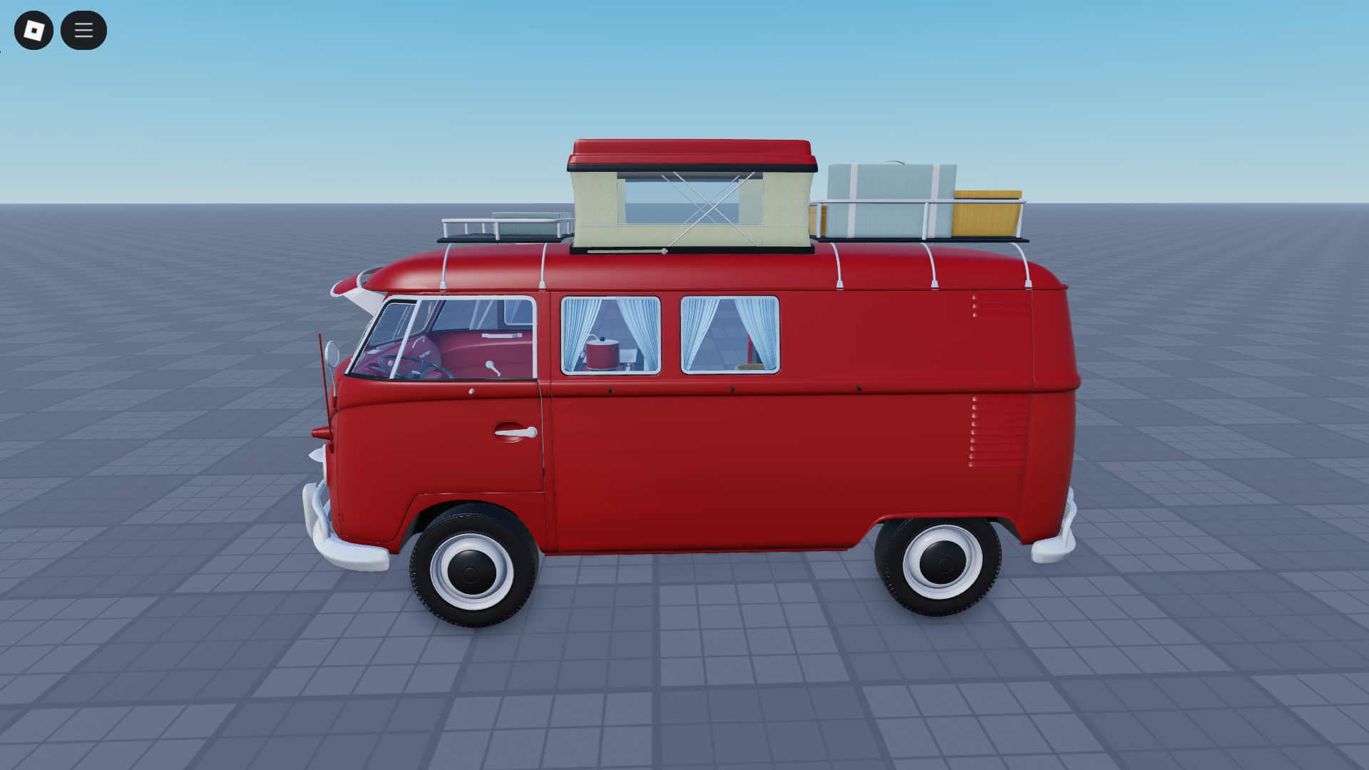 Volkswagen Camper Van 1950 – Drivable Roblox RV Van