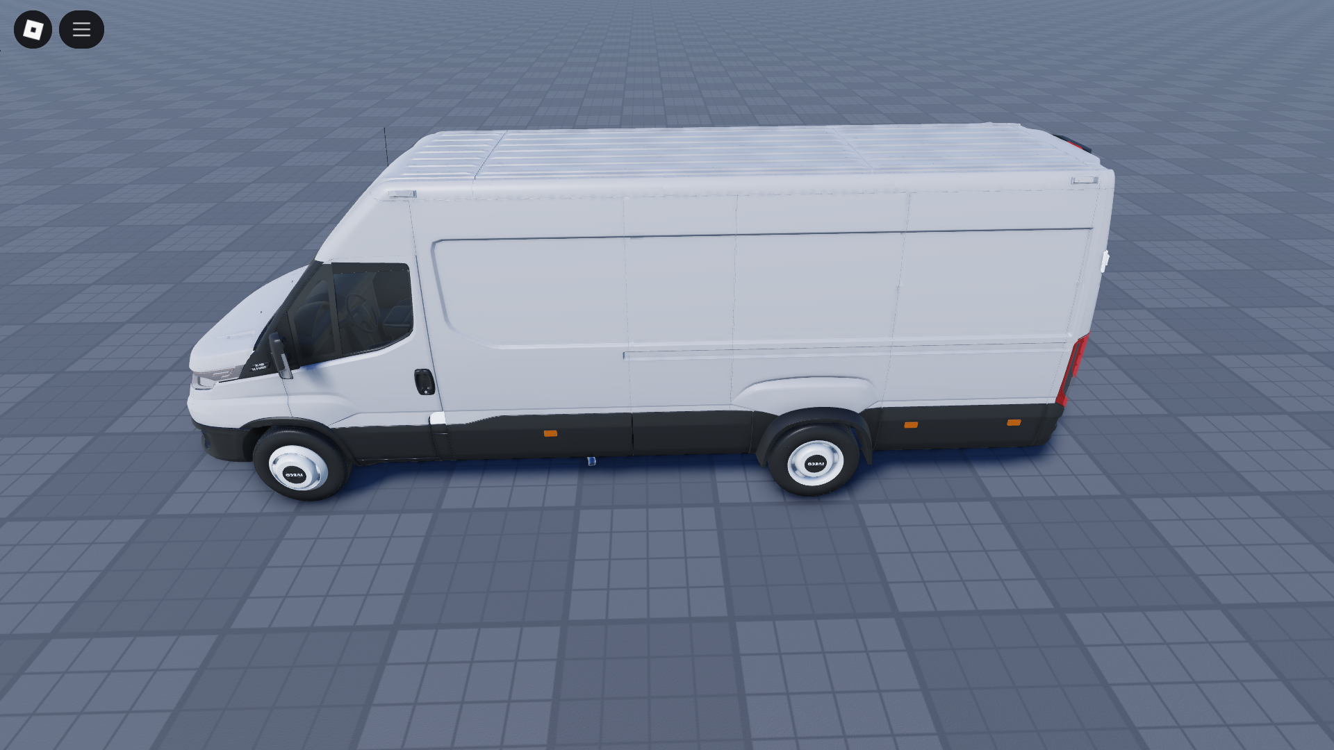 Iveco Daily – Drivable Roblox Utility Delivery Van