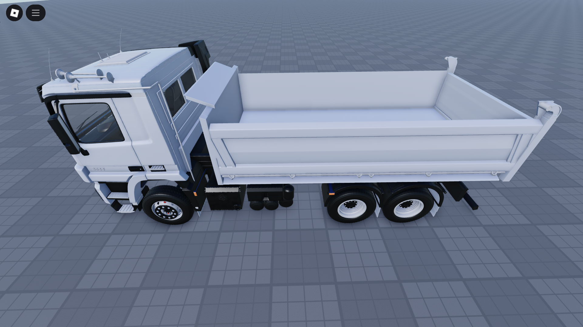 Mercedes Actros Tripper 2010 – Drivable Roblox Truck