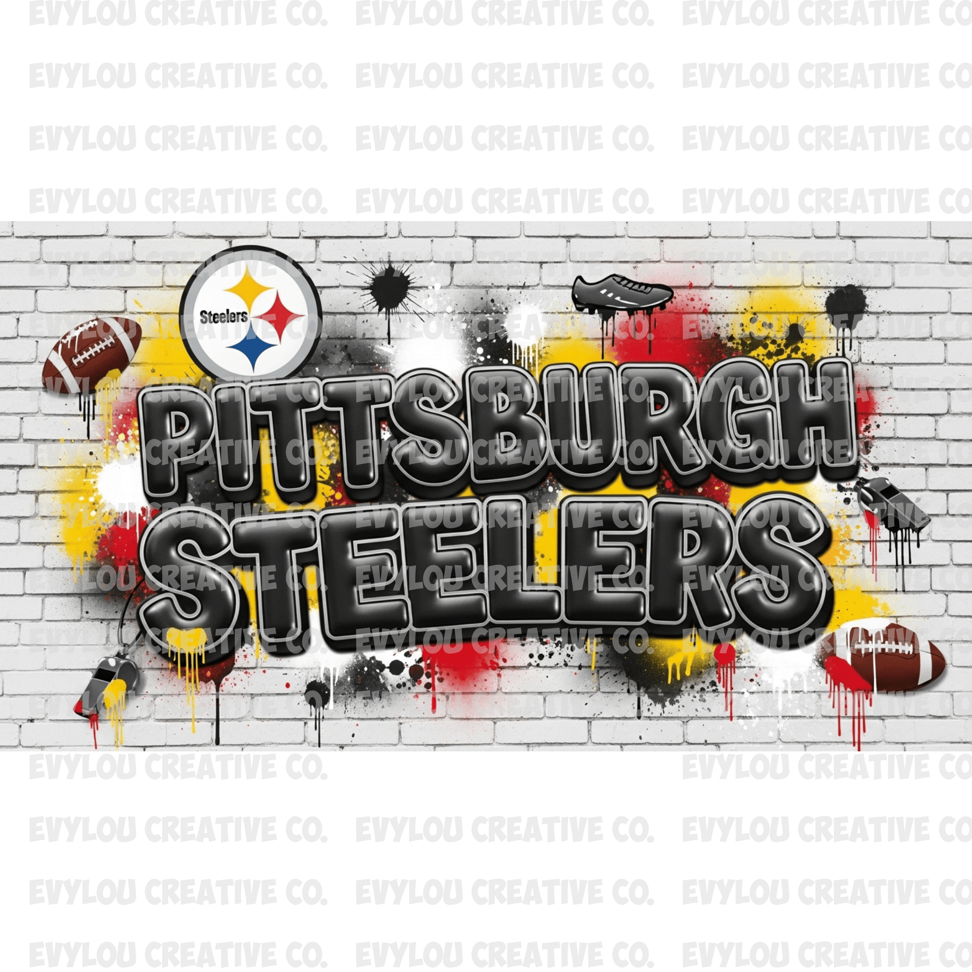 NFL Drip Graffiti-Style Game Day Bundle