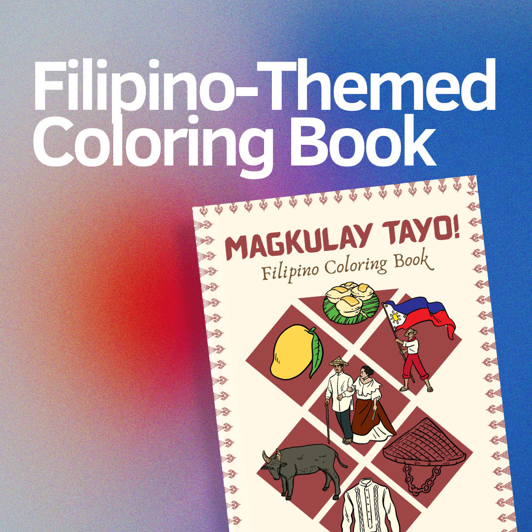 Filipino-Themed Coloring Book | Beige Illustrative Style | Digital ...