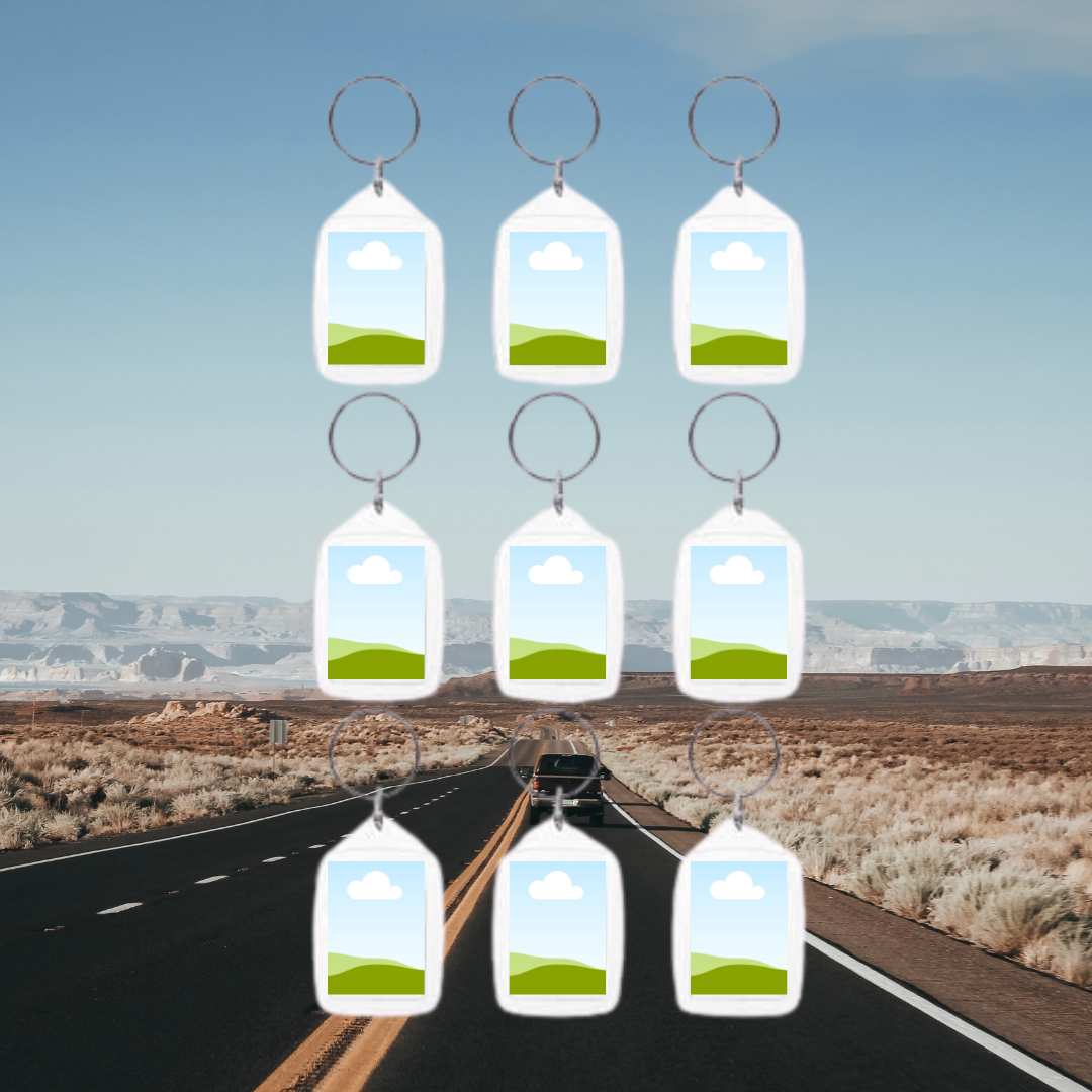 Keychain Mockup – Canva Template - Payhip