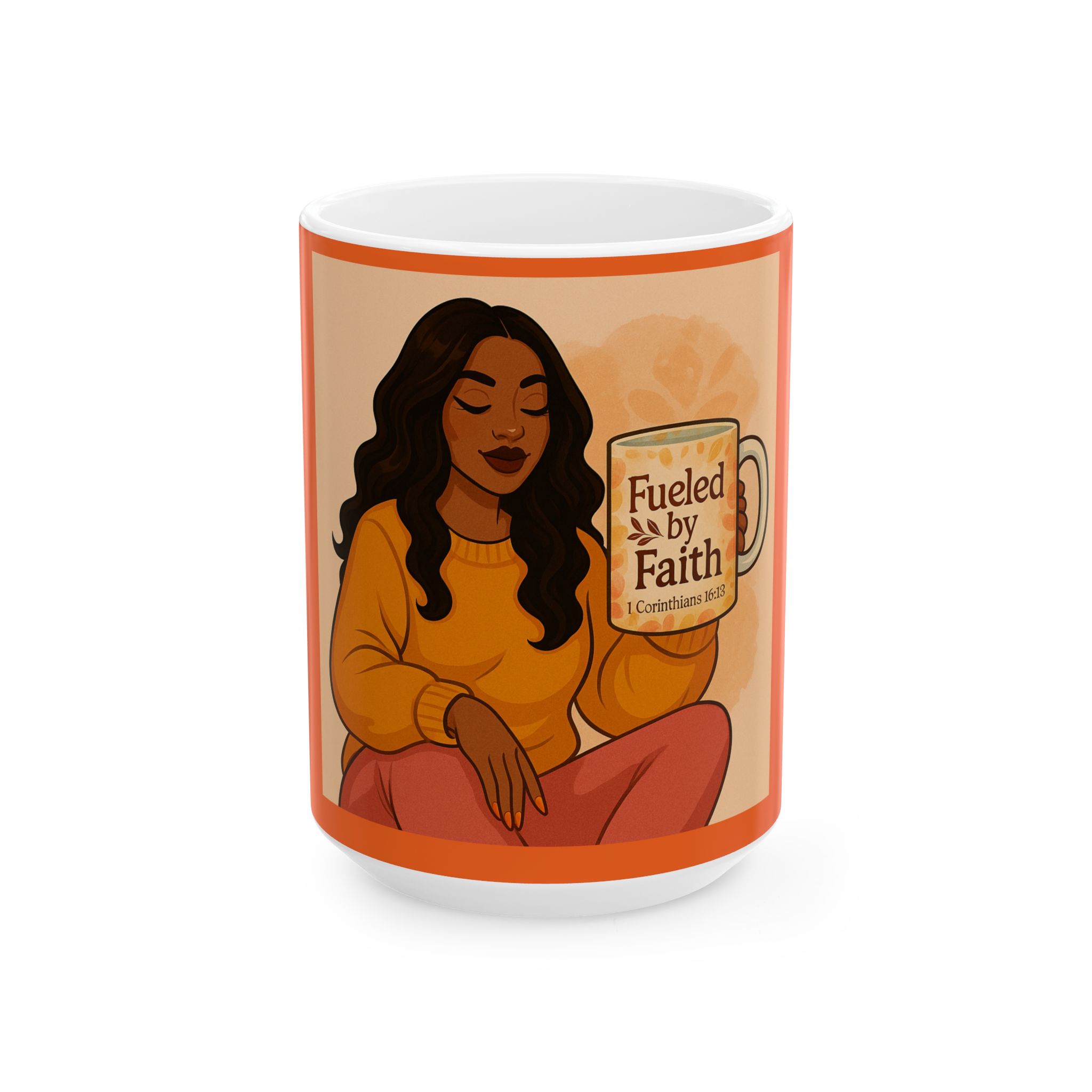 Fueled by Faith Ceramic Mug 11oz - Payhip