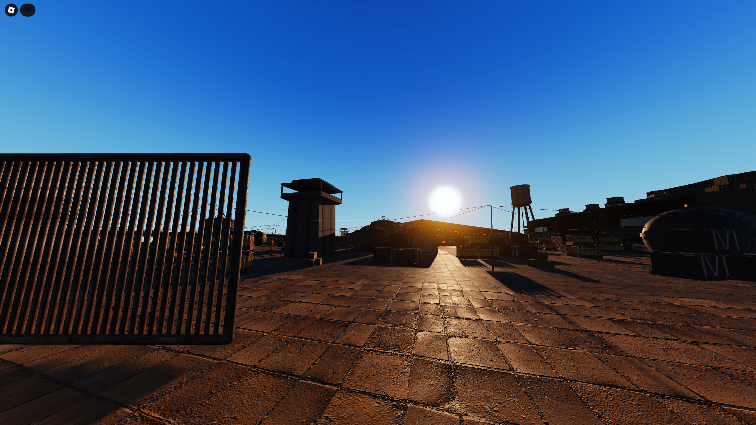 Desert Military Base PVP Map for Roblox