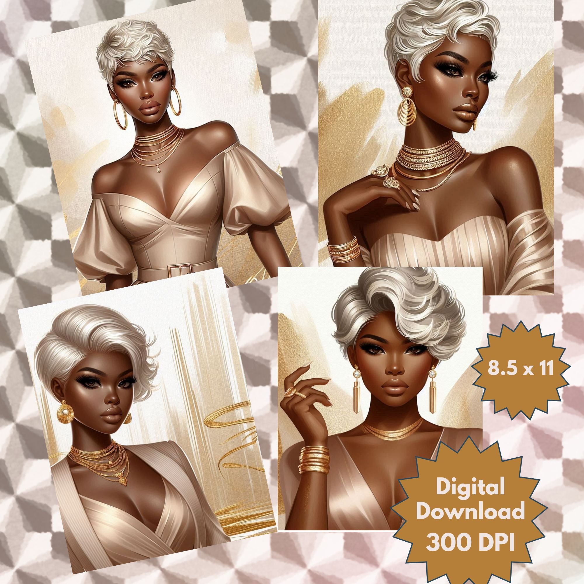 Platinum Luxe Journal Covers- Digital Download - Payhip