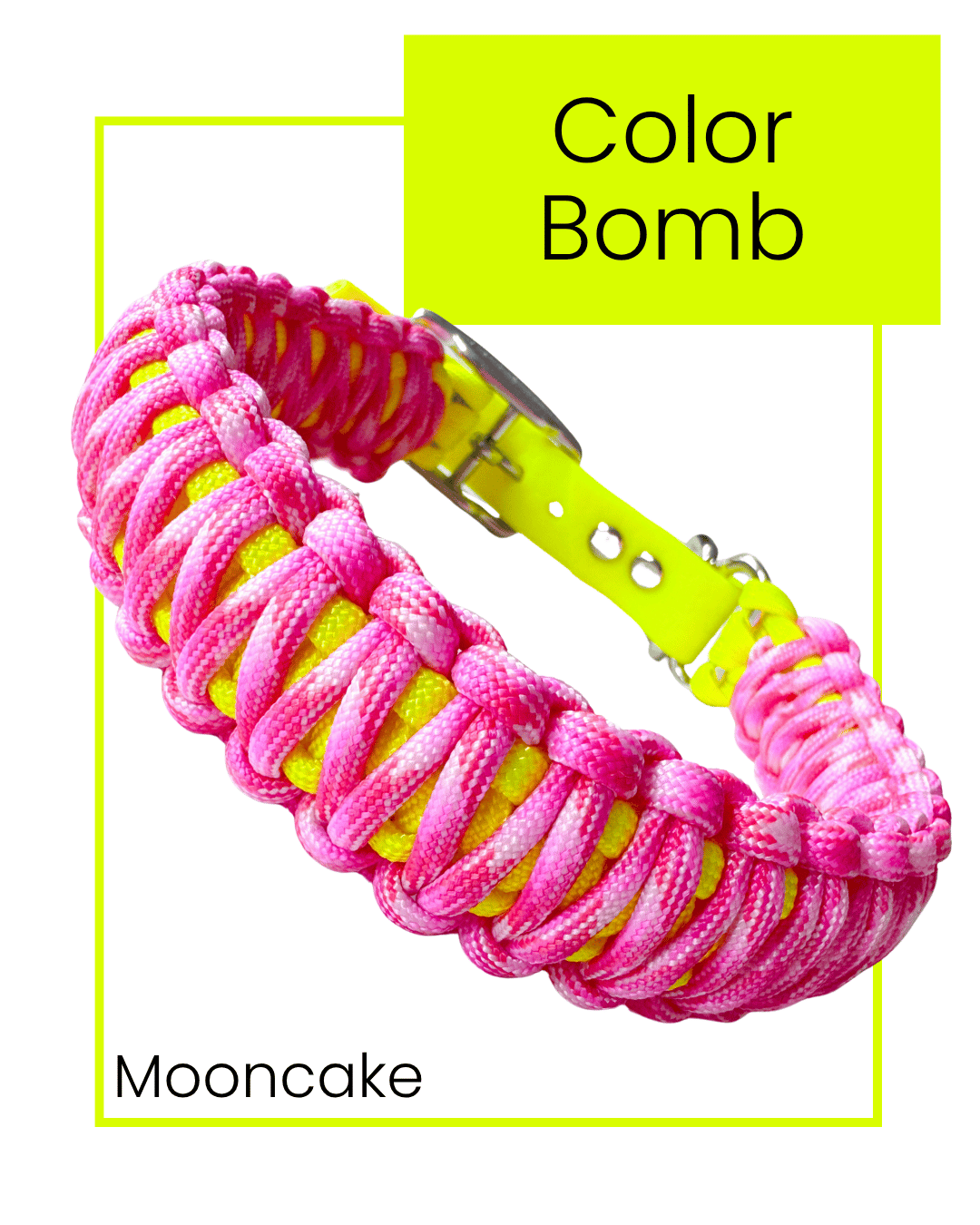 Handmade Dog Collars - Color Bombs - Mooncake - Payhip