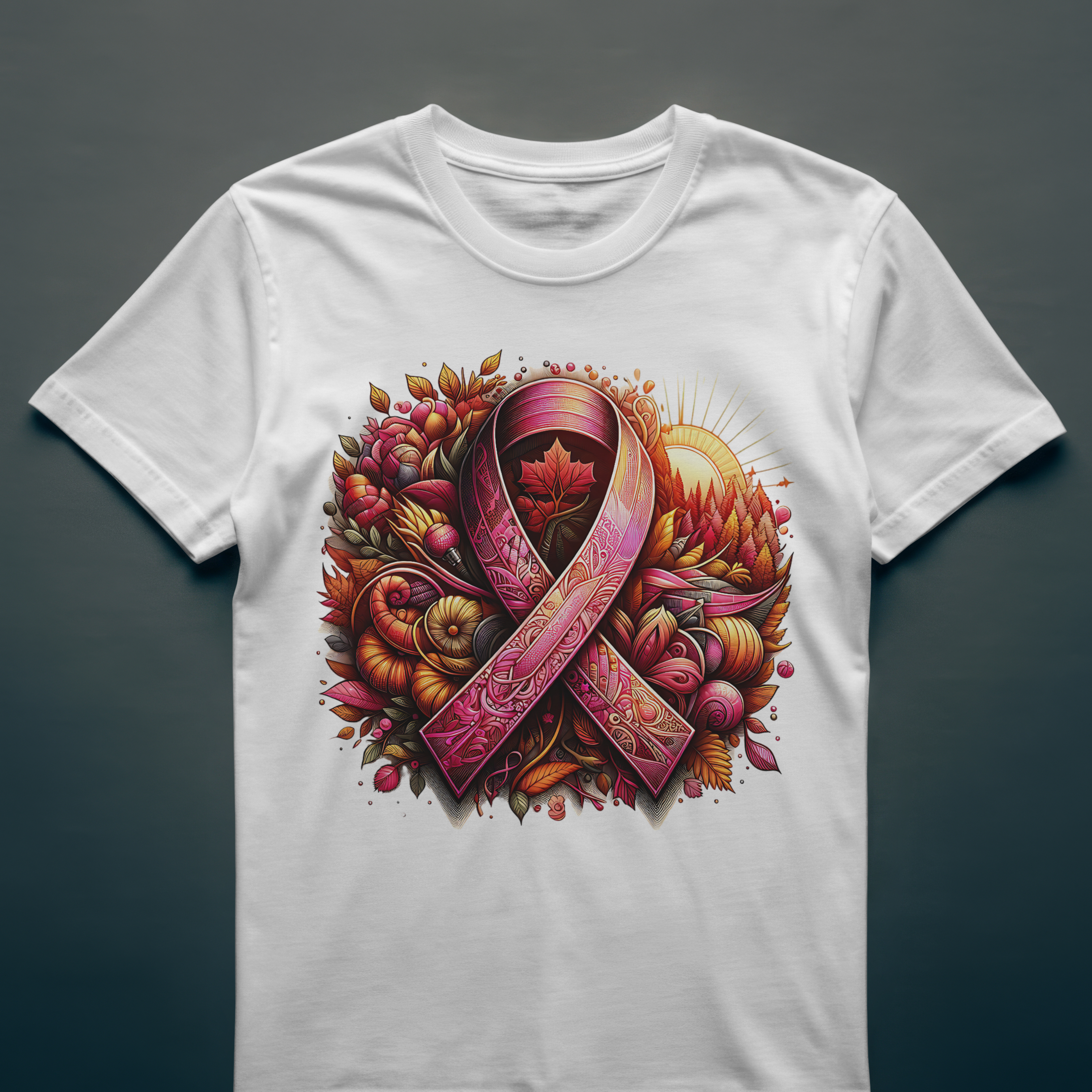 Rustic Fall Breast Cancer Awareness (PNG) - Payhip