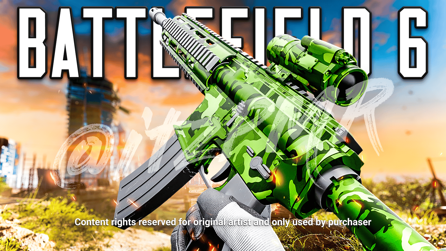 M4 Rifle Battlefield 6 thumbnail (Product BF01) - Payhip