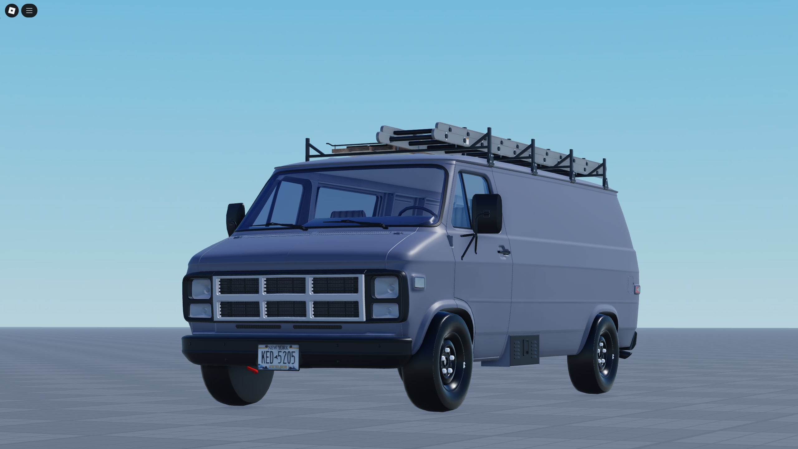 1980s Utility Van – Classic Drivable Vehicle