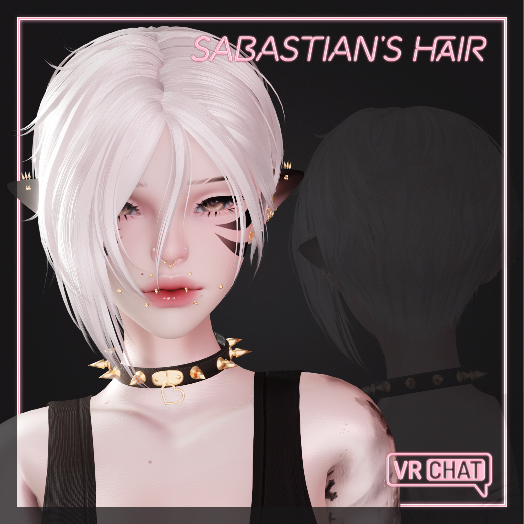 Sabastian's Hair for VRChat