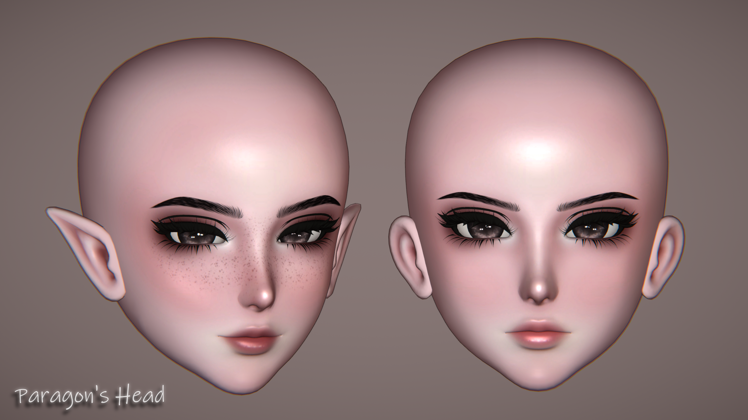 Paragon's Female Head - Payhip