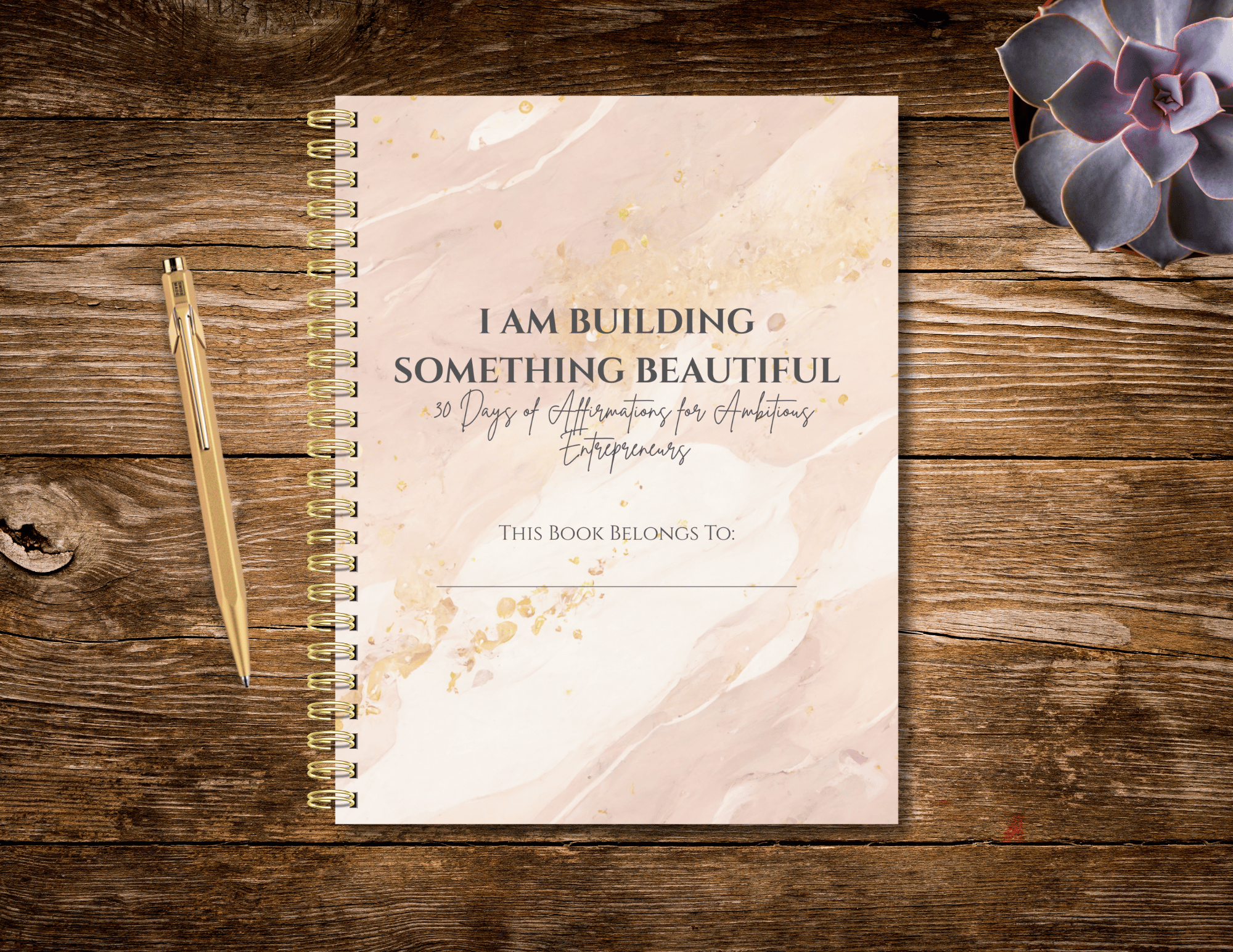 30-Day Affirmation Journal for Small Business Owners- Printable PDF ...