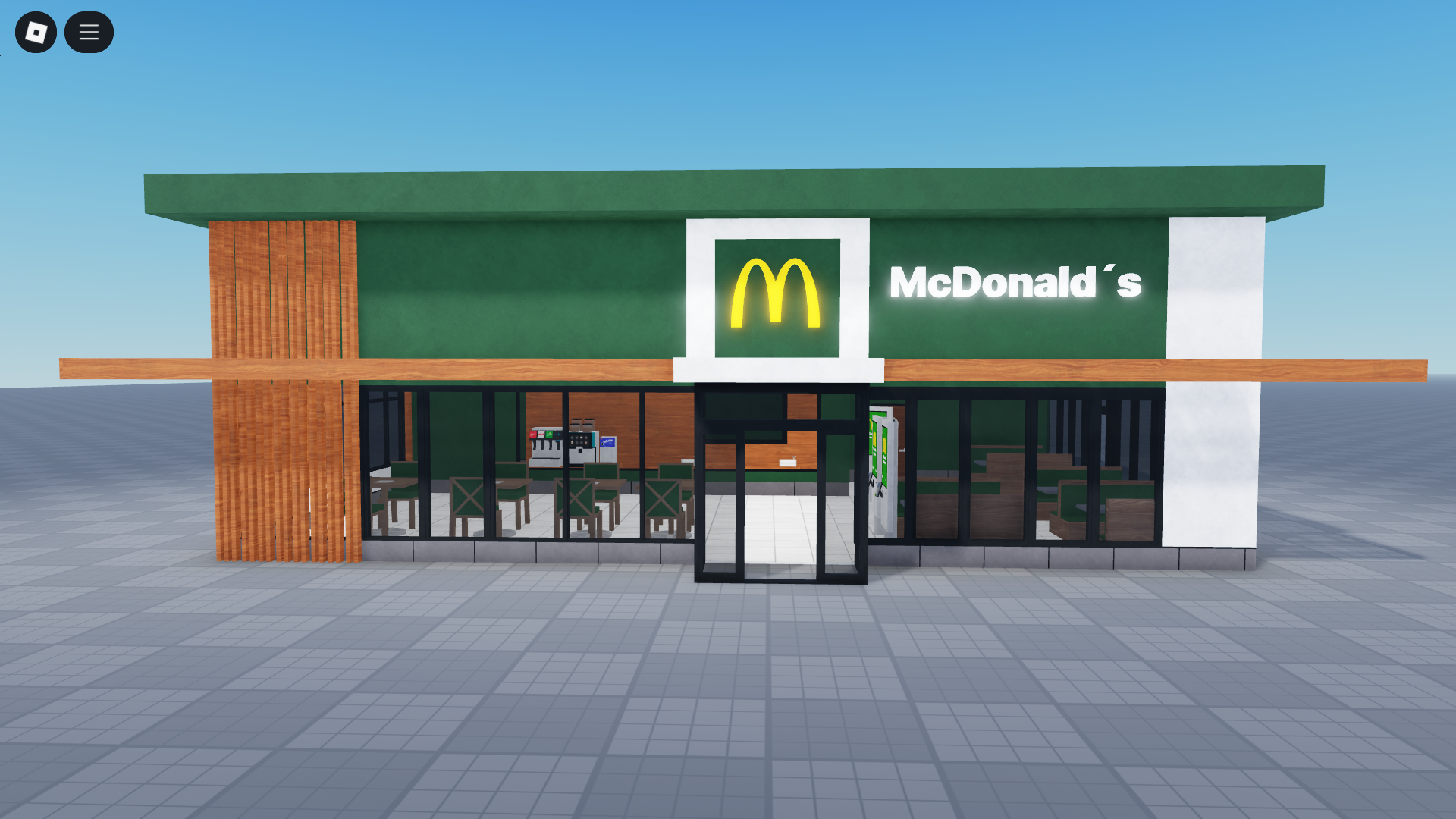 McDonald's – Roblox Fast Food Restaurant RP Build