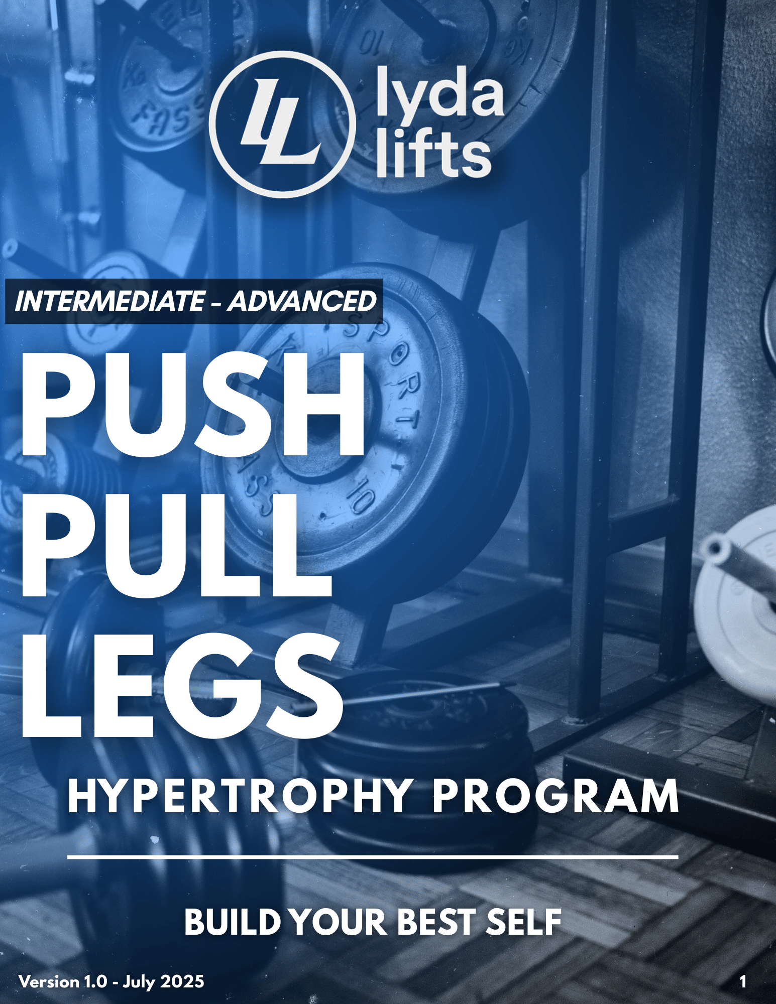 Lyda Lifts PPL Hyertrophy Program - Payhip
