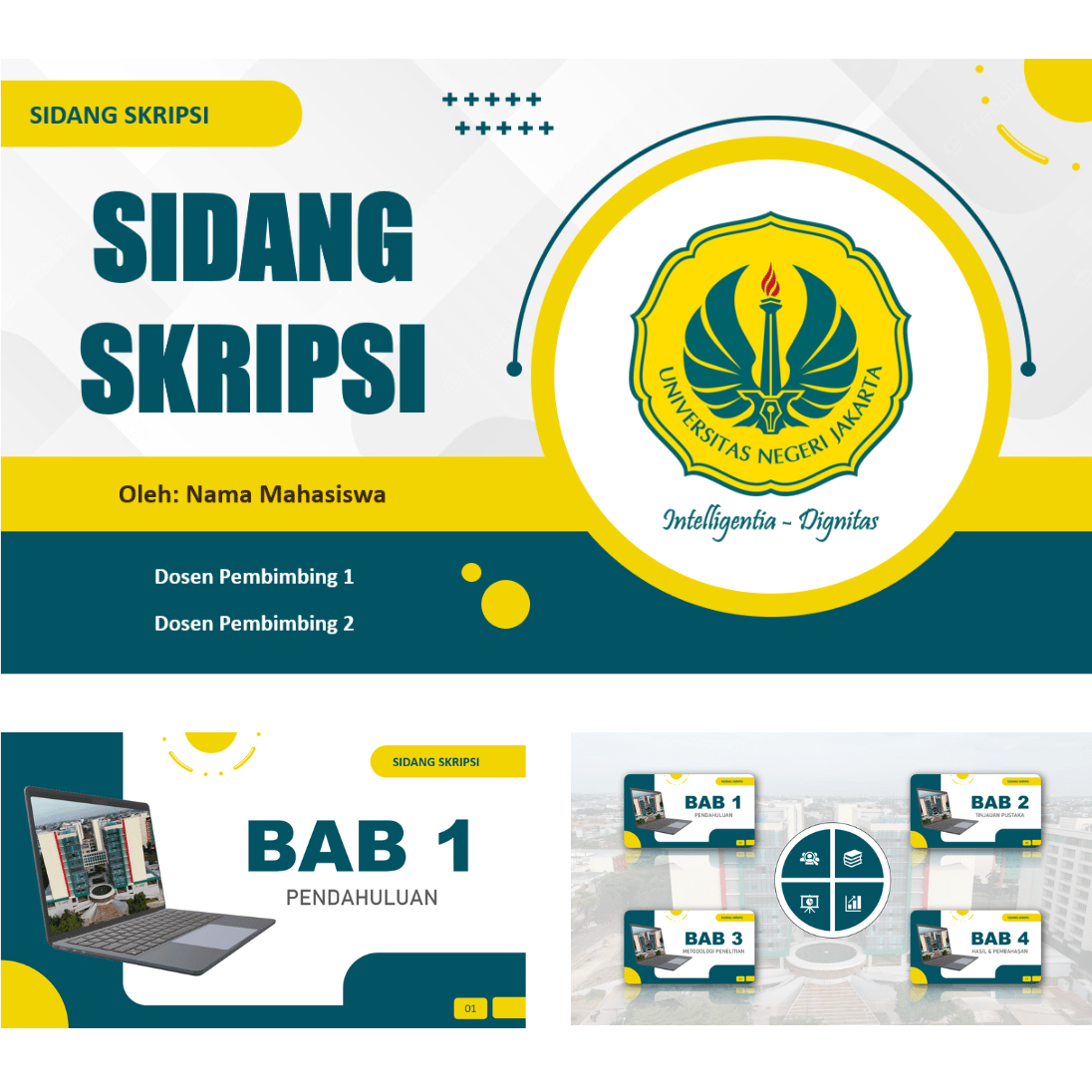 Template Powerpoint Morph Thesis 13 - Payhip