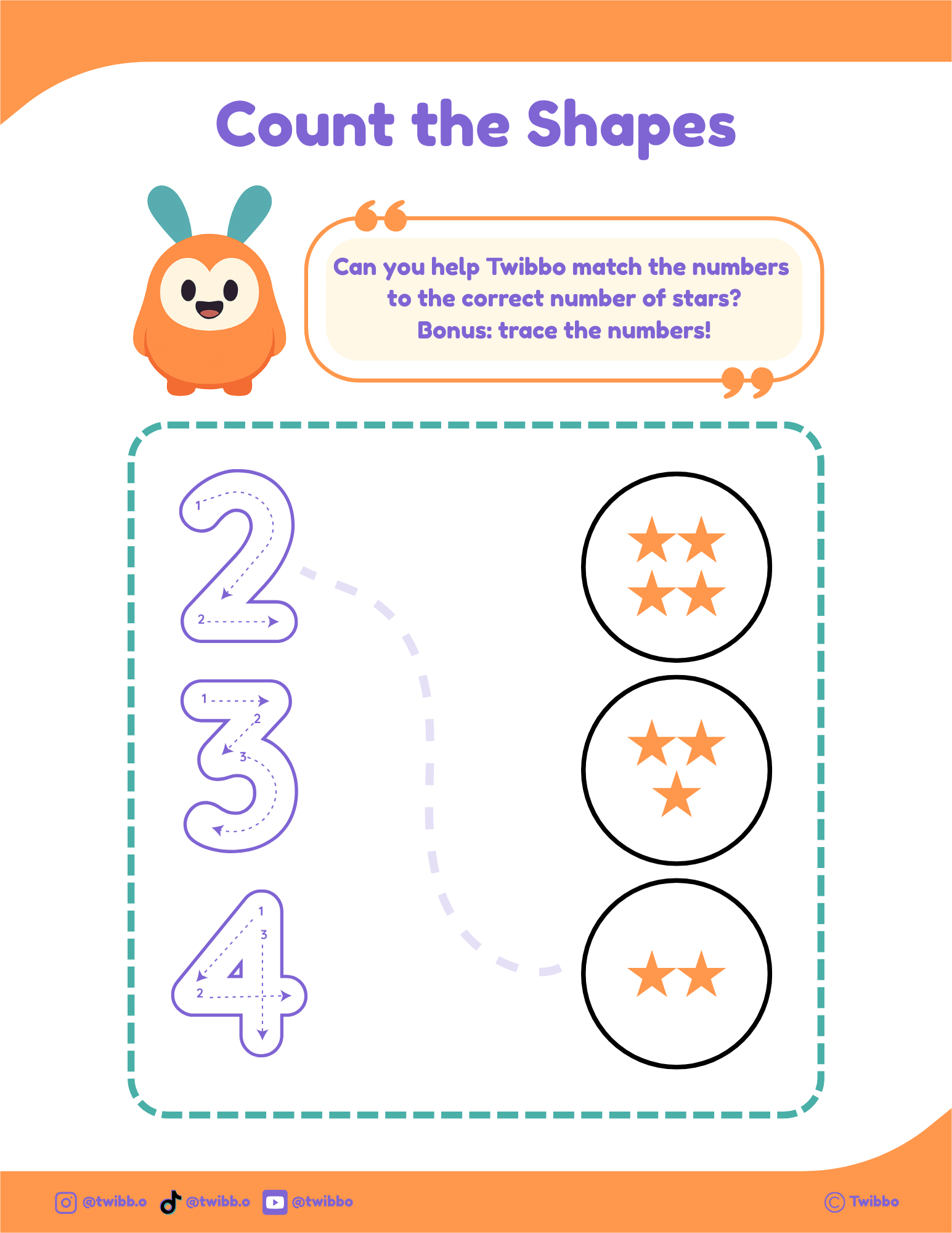 Count & Shapes PDF Workbook - Payhip