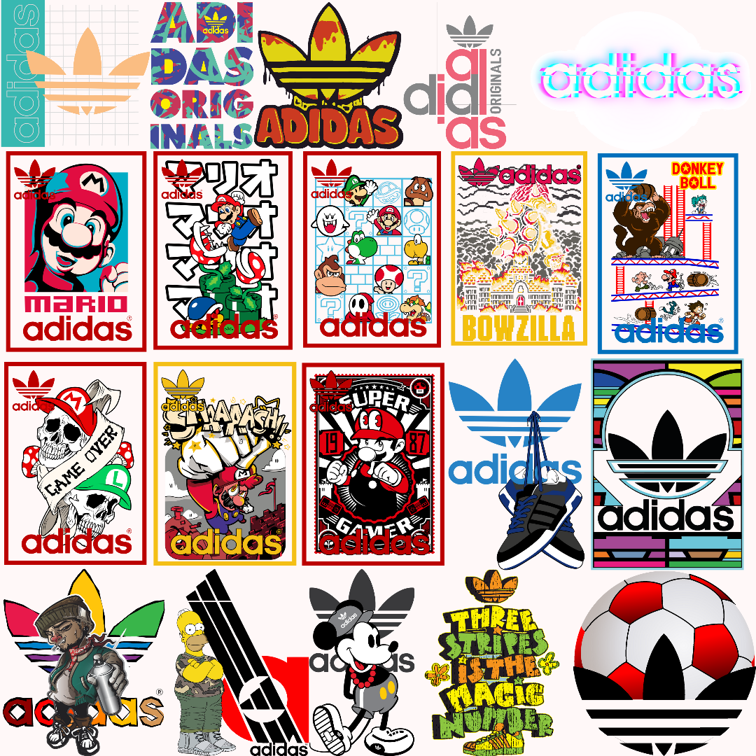 2500 BrandxAnime, Unique Designs, Nike, Adidas, High Quality for Tshirt ...