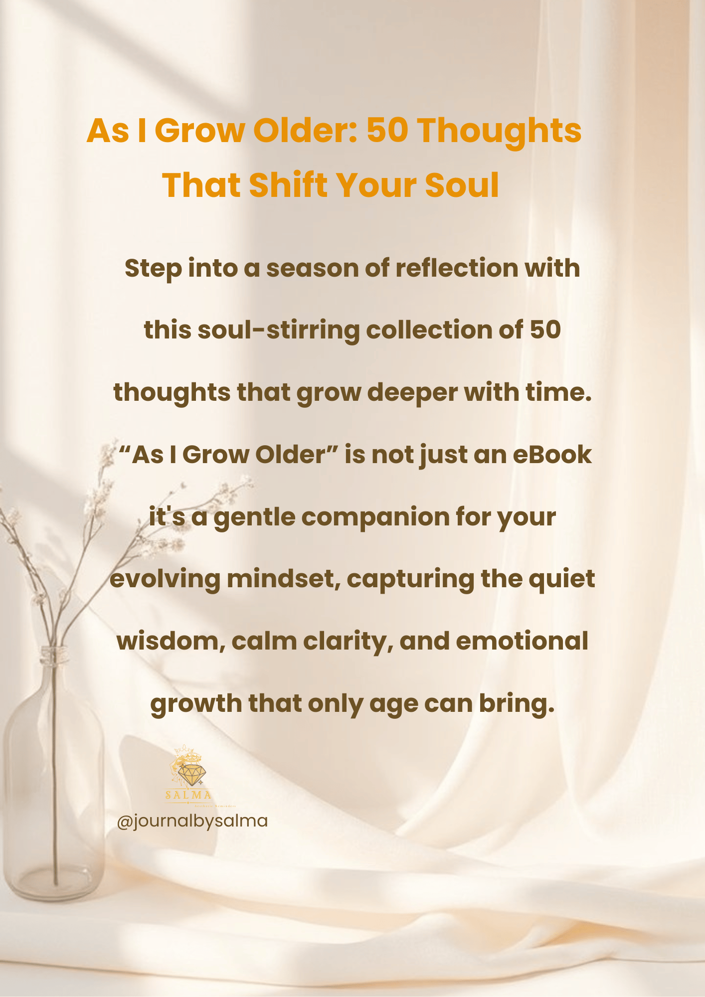 As i Grow Older:50 Thoughts That Shift Your Soul - Payhip