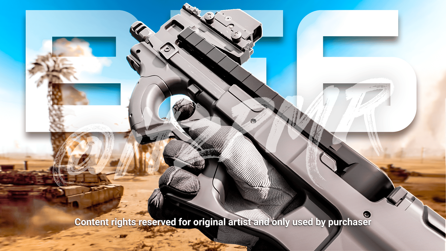 P90 SMG Battlefield 6 thumbnail (Product BF03) - Payhip