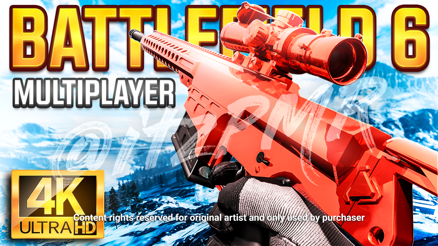 M2010 Sniper Sniper Battlefield 6 thumbnail (Product BF04) - Payhip