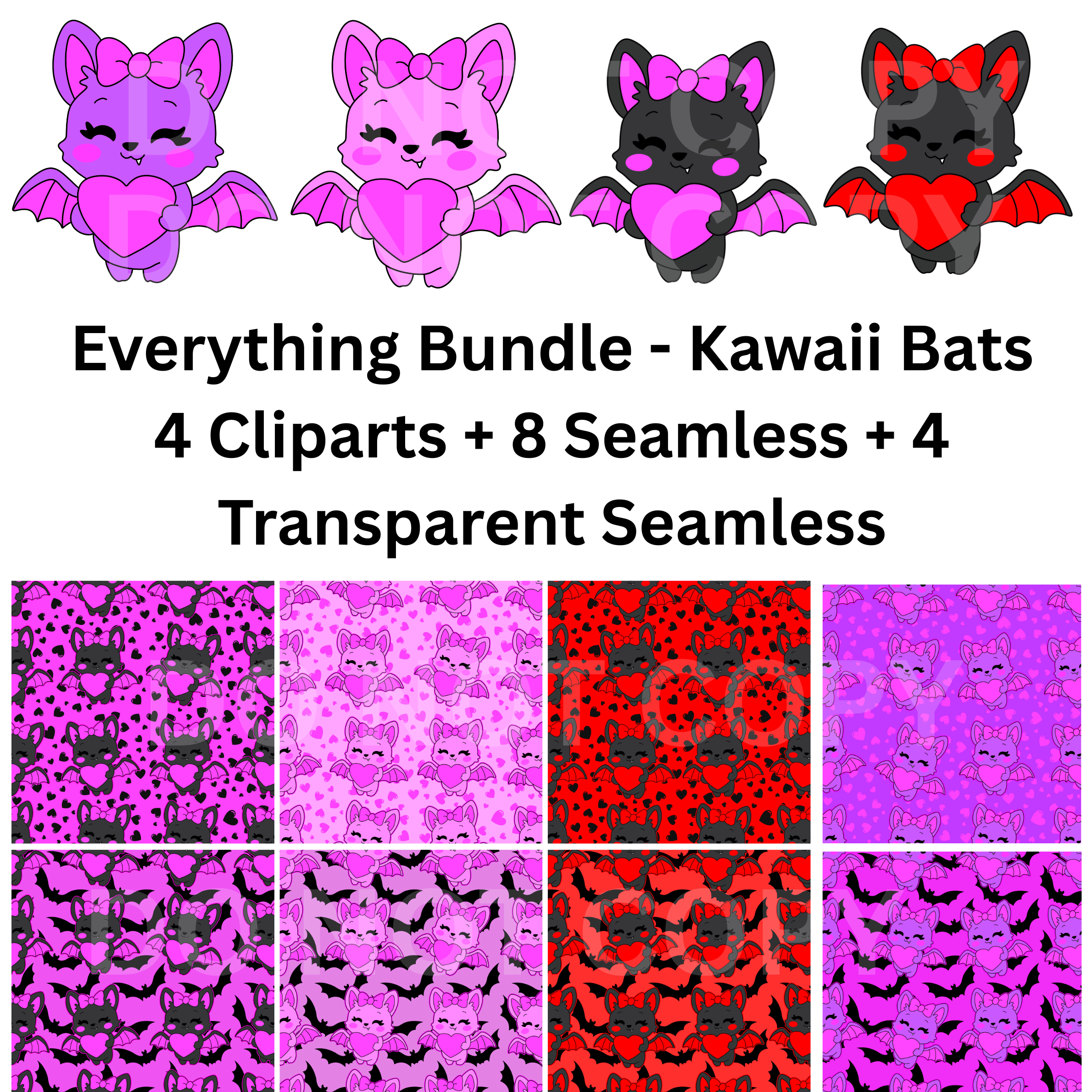 Everything Bundle - Kawaii Bats - Payhip