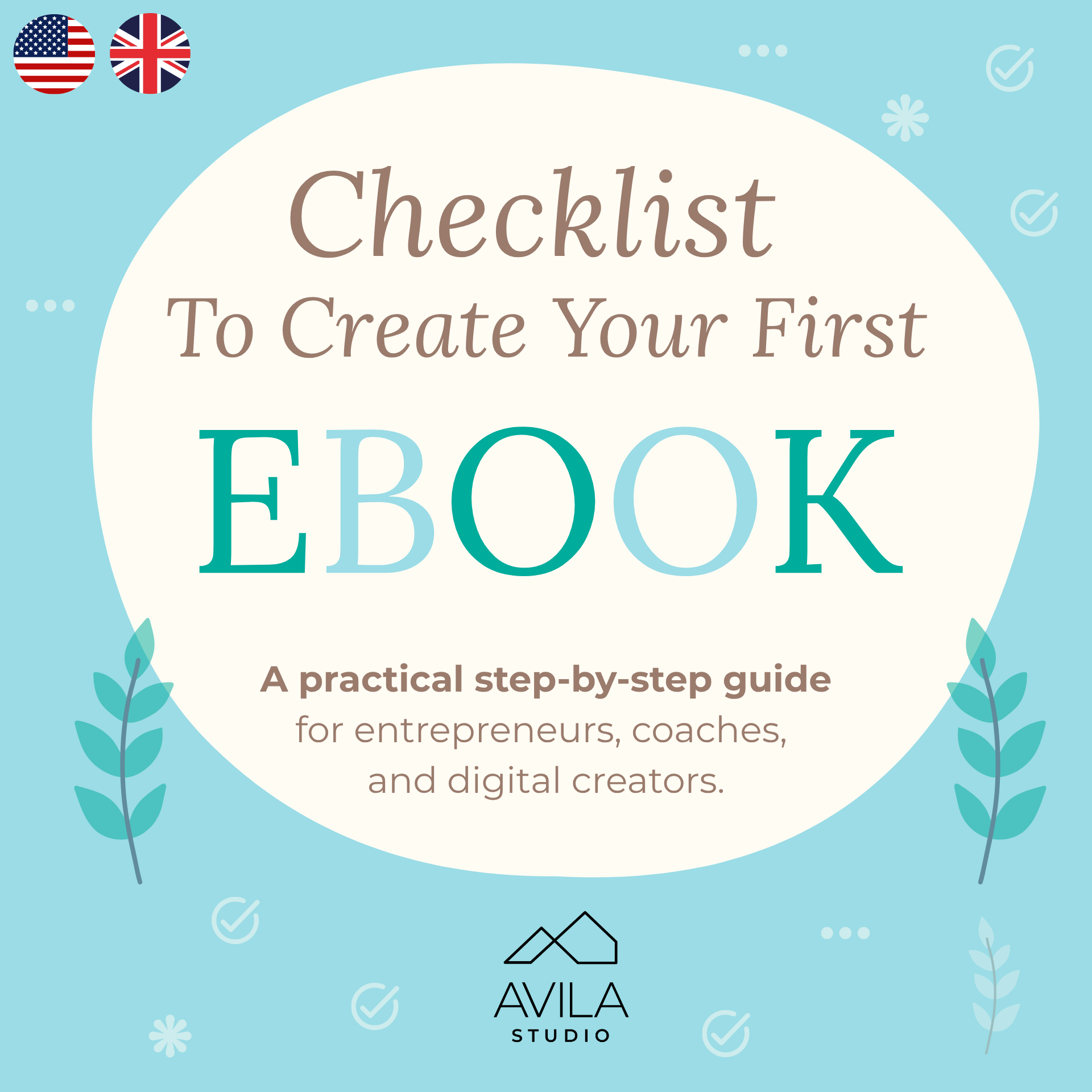 Checklist to Launch Your First Ebook – Fillable Printable Editable in ...