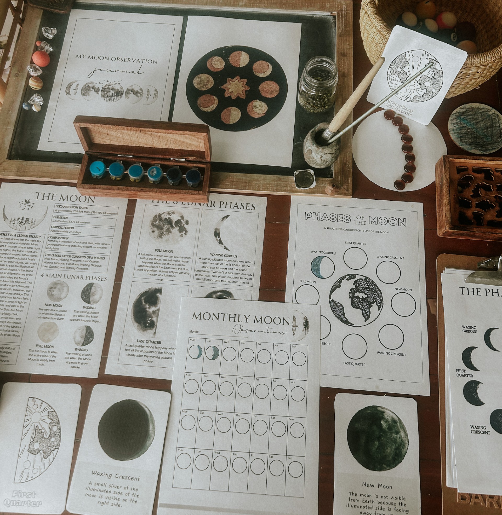 Moon Study Journal Pack - Payhip