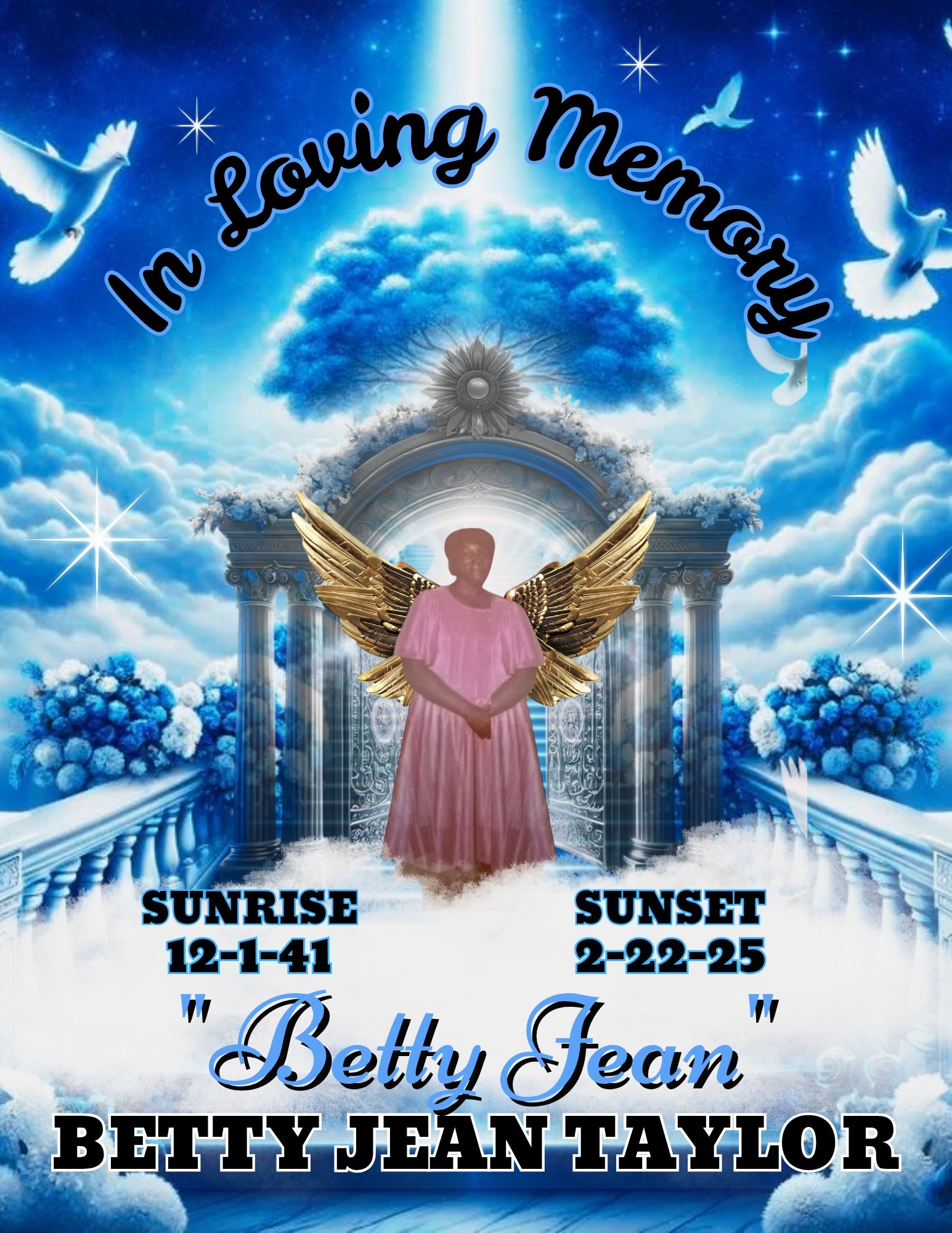 In Loving Memory Blue - Payhip