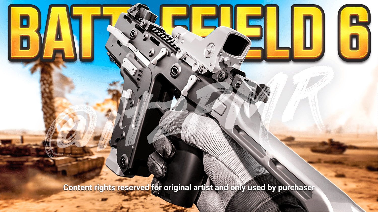 Vector SMG Battlefield 6 thumbnail (Product BF07) - Payhip