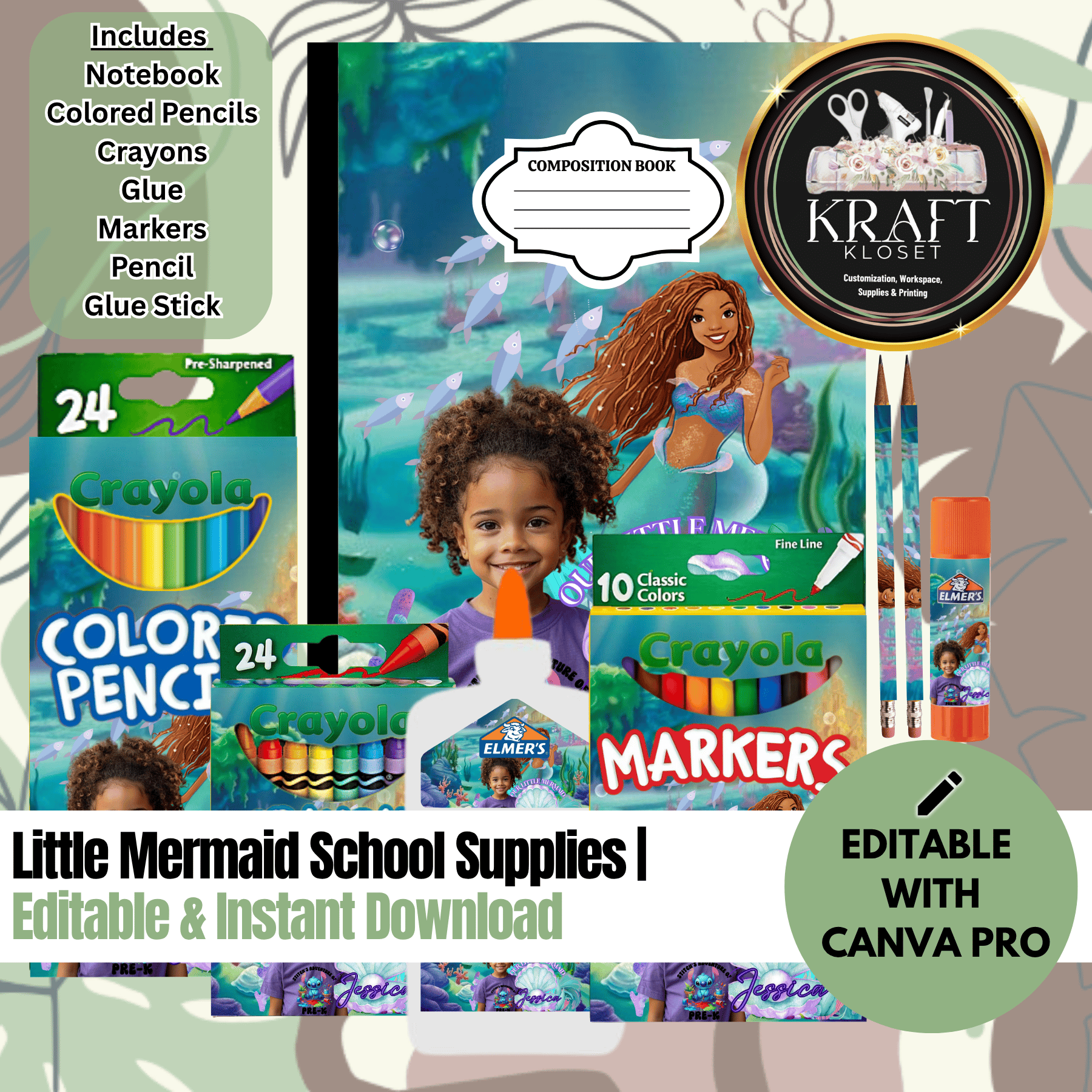 Make a splash this school year with our magical Little Mermaid Back-to ...