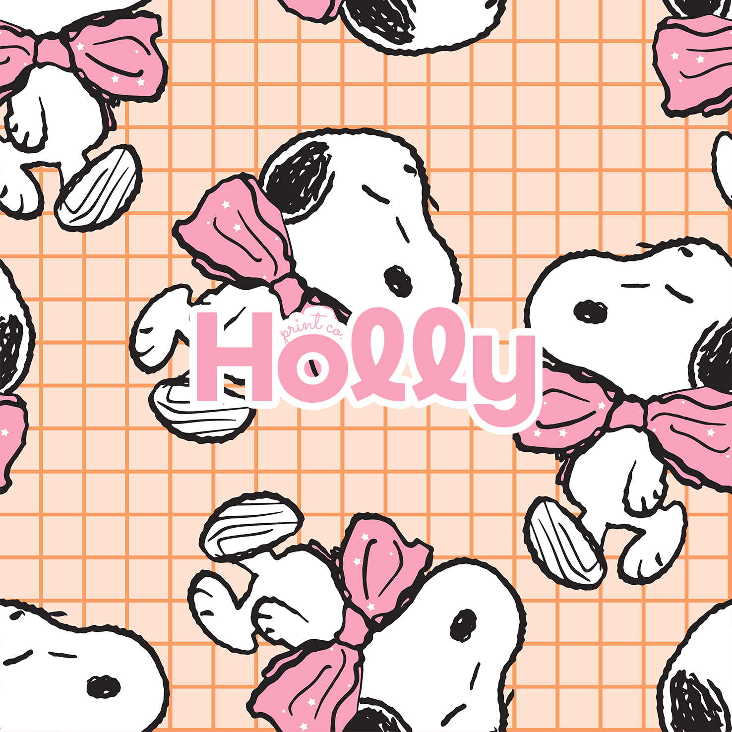Kuromi My Melody Halloween - seamless pattern - Payhip